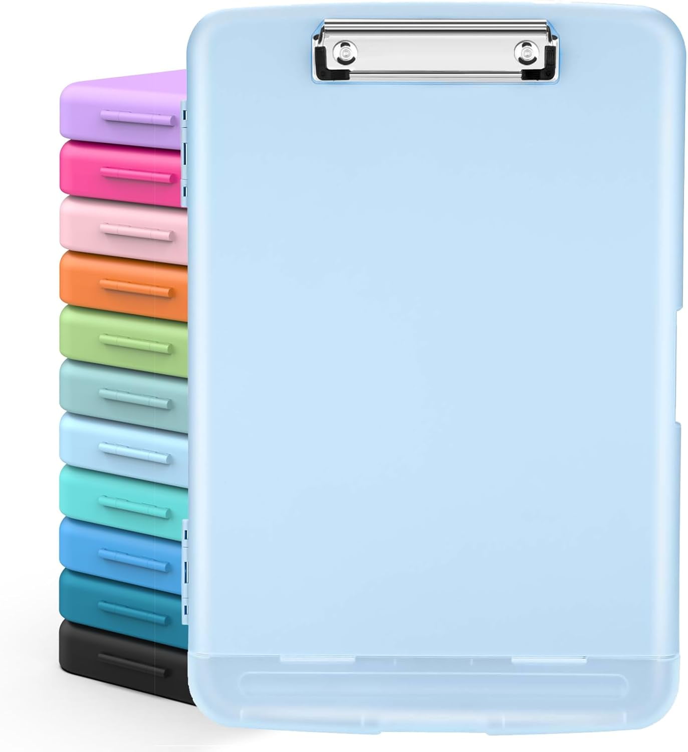 Clipboards with Storage, High Capacity Clip Boards with Pen Holder ...