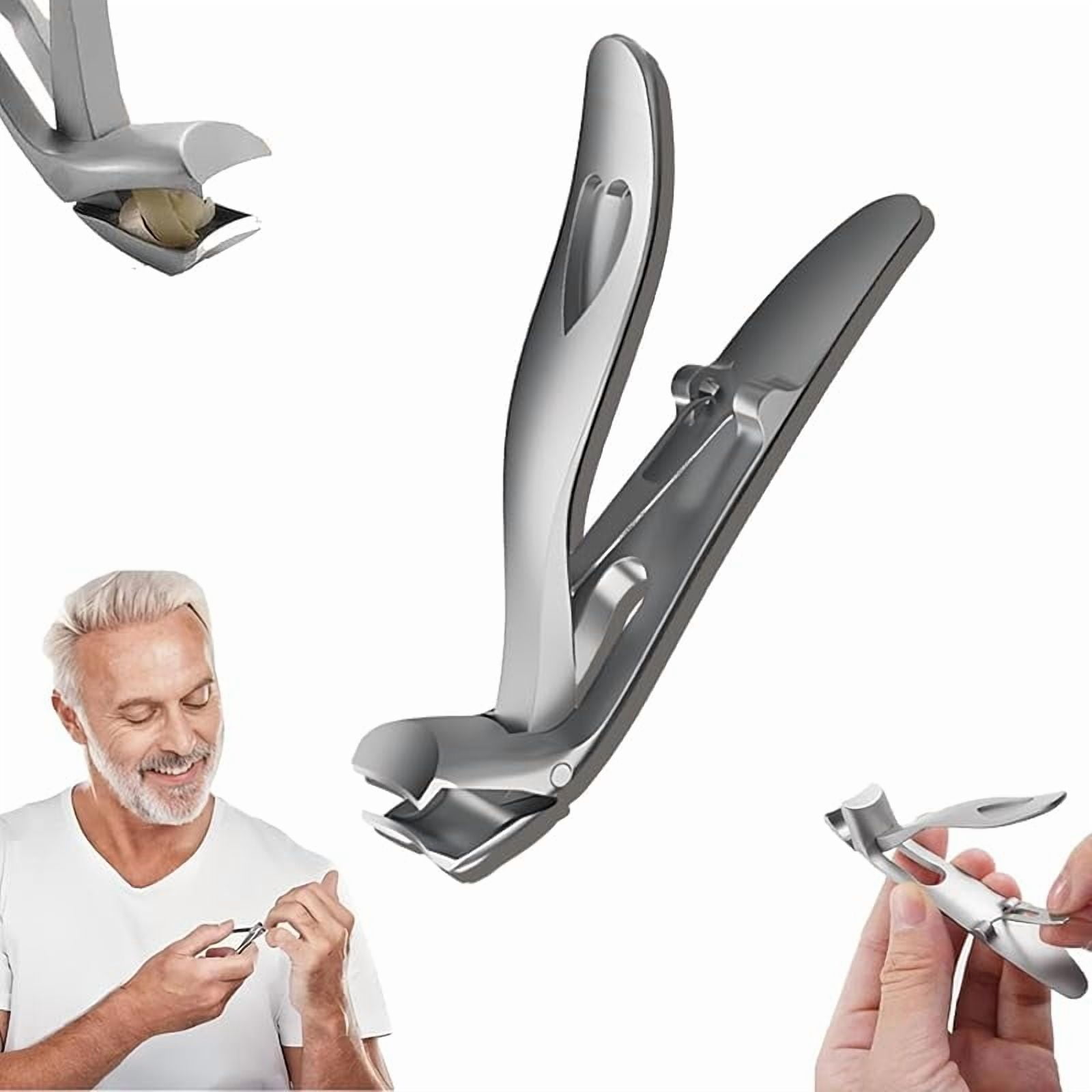Toe Nail Clipper, Nail Clipper, Toenail Clippers for Senior, Wide Jaw ...