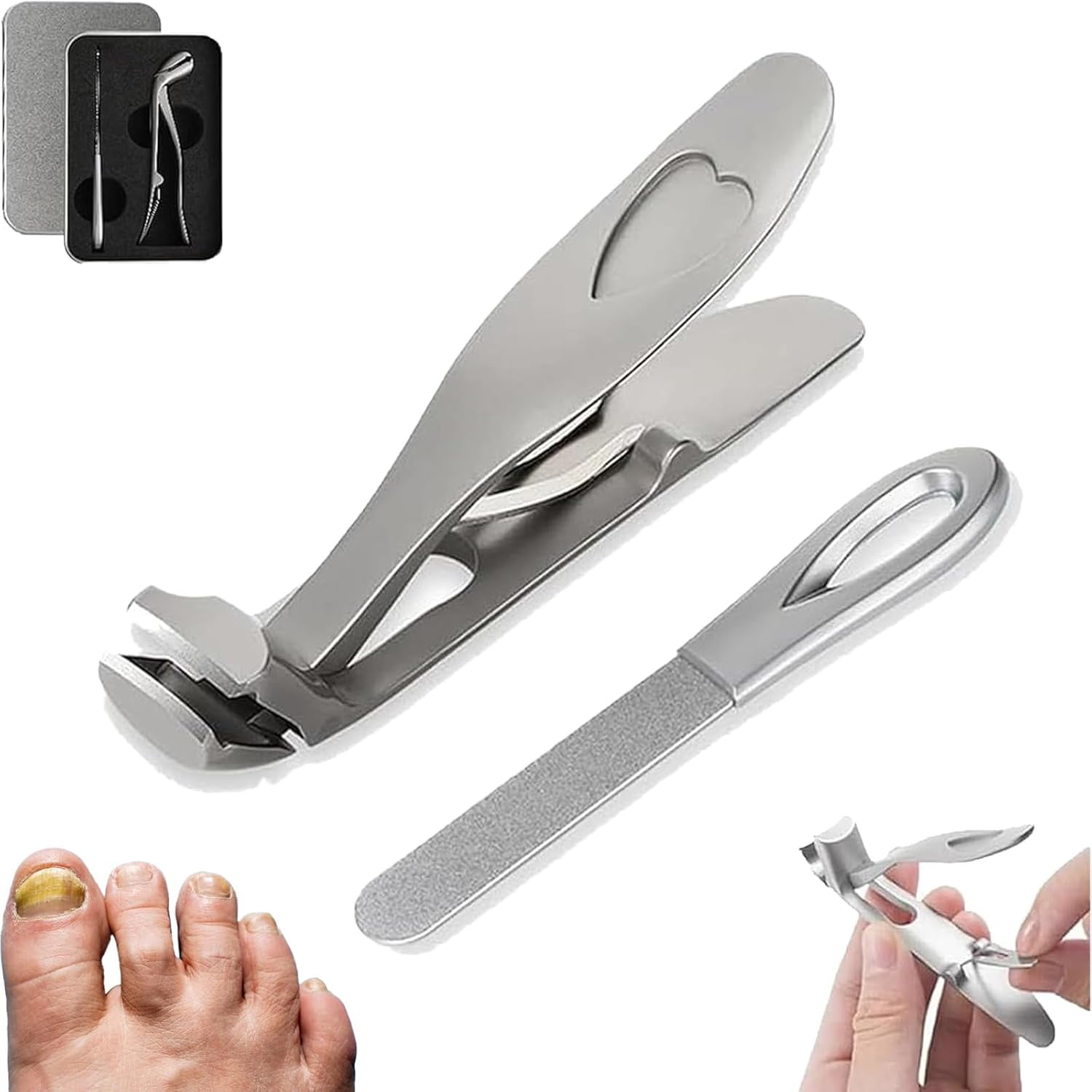 Clipdoc Max Toenail Clipper, Clipdoc Max Toe Nail Clipper, Clipdoc Max ...