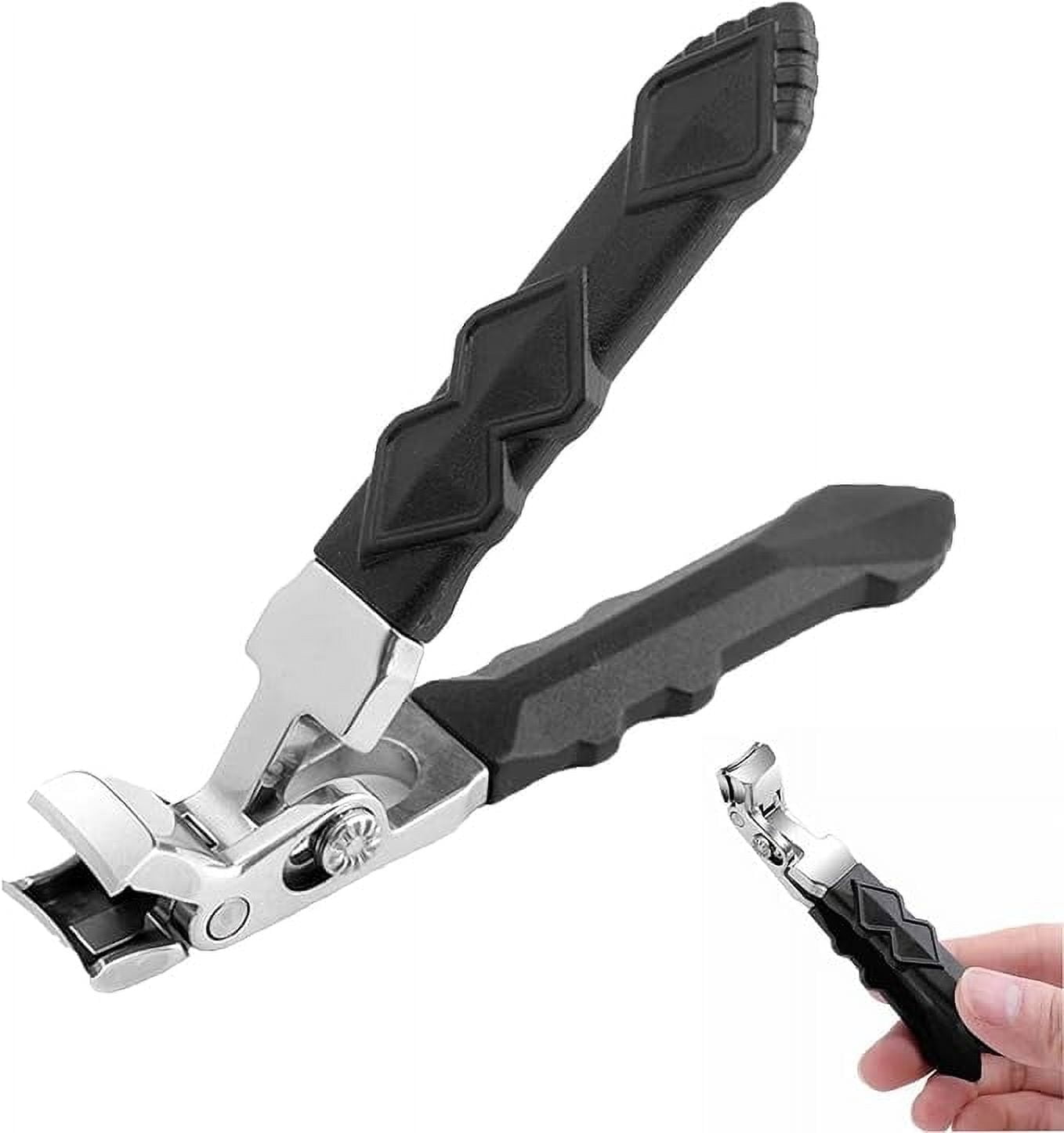WMClearance Clip Master Pro Toenail Clippers, Large Wide Opening Angled ...