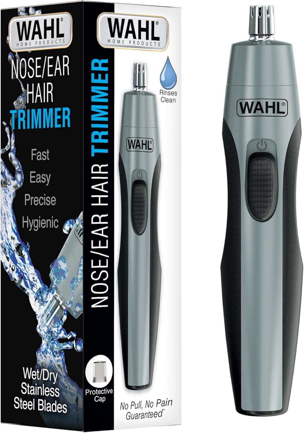 Clipper Battery Operated, Precision Ear and Nose Hair Trimmer for Men ...