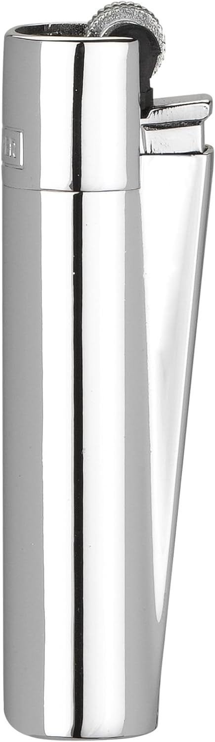 Clipper Classic Large Metal Lighter - CP11 Silver Matte/Shiny Finish ...
