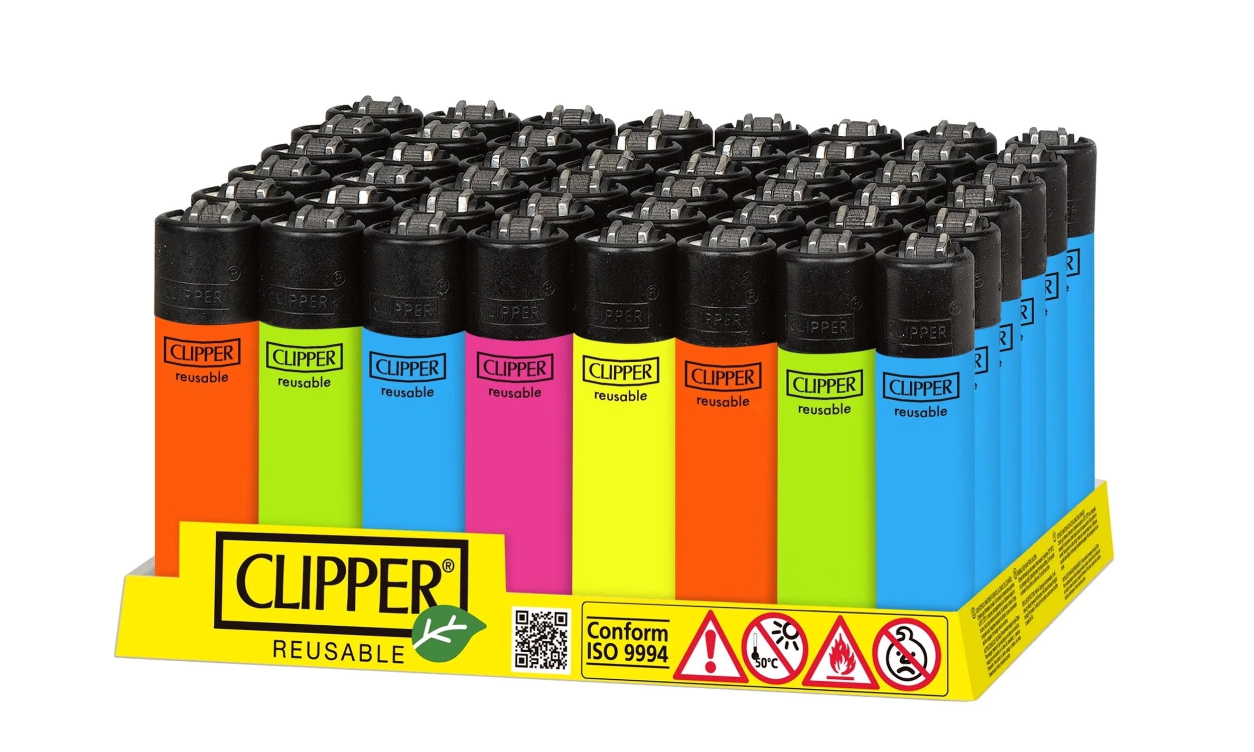 Clipper Classic Large | Solid Fluo Colors - Walmart.com