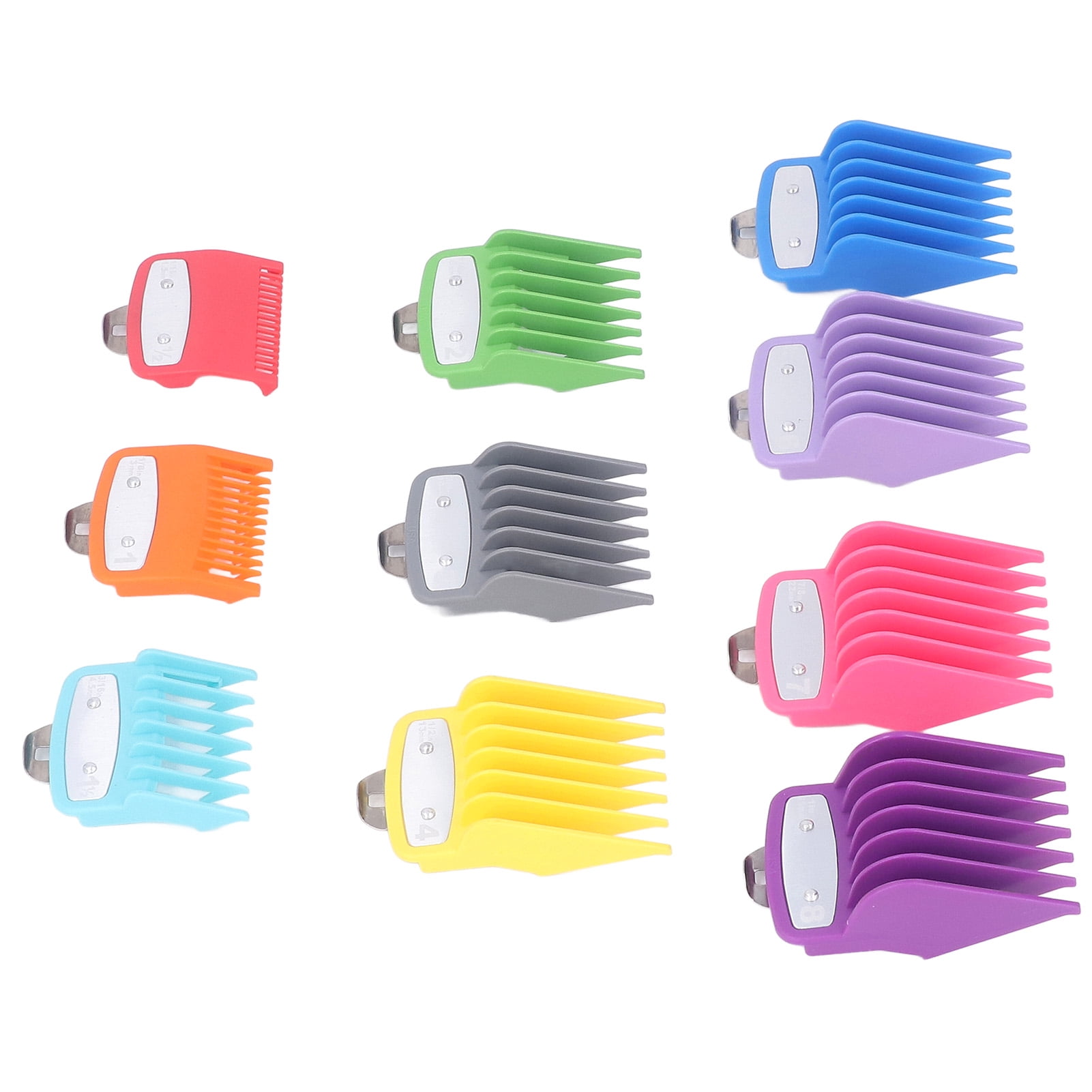 Clipper Guard Combs, 10 Sizes Hair Clipper Combs Guides Professional ...