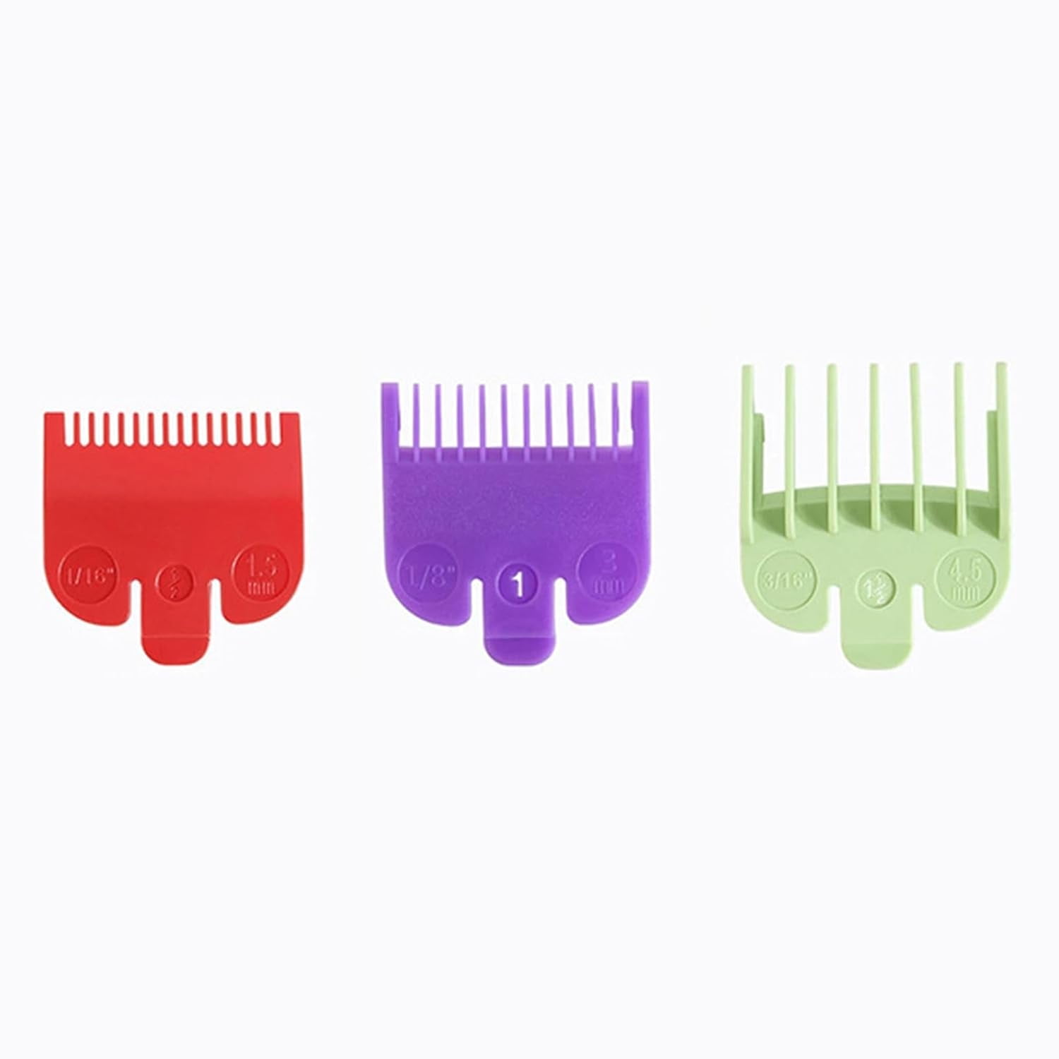 Clipper Guards Fits for Most Wahl Clippers, Color Coded Hair Clipper ...