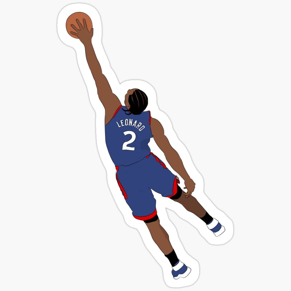 Clipper Kawhi Sticker Baseball Sticker, Football Sticker, Basketball ...