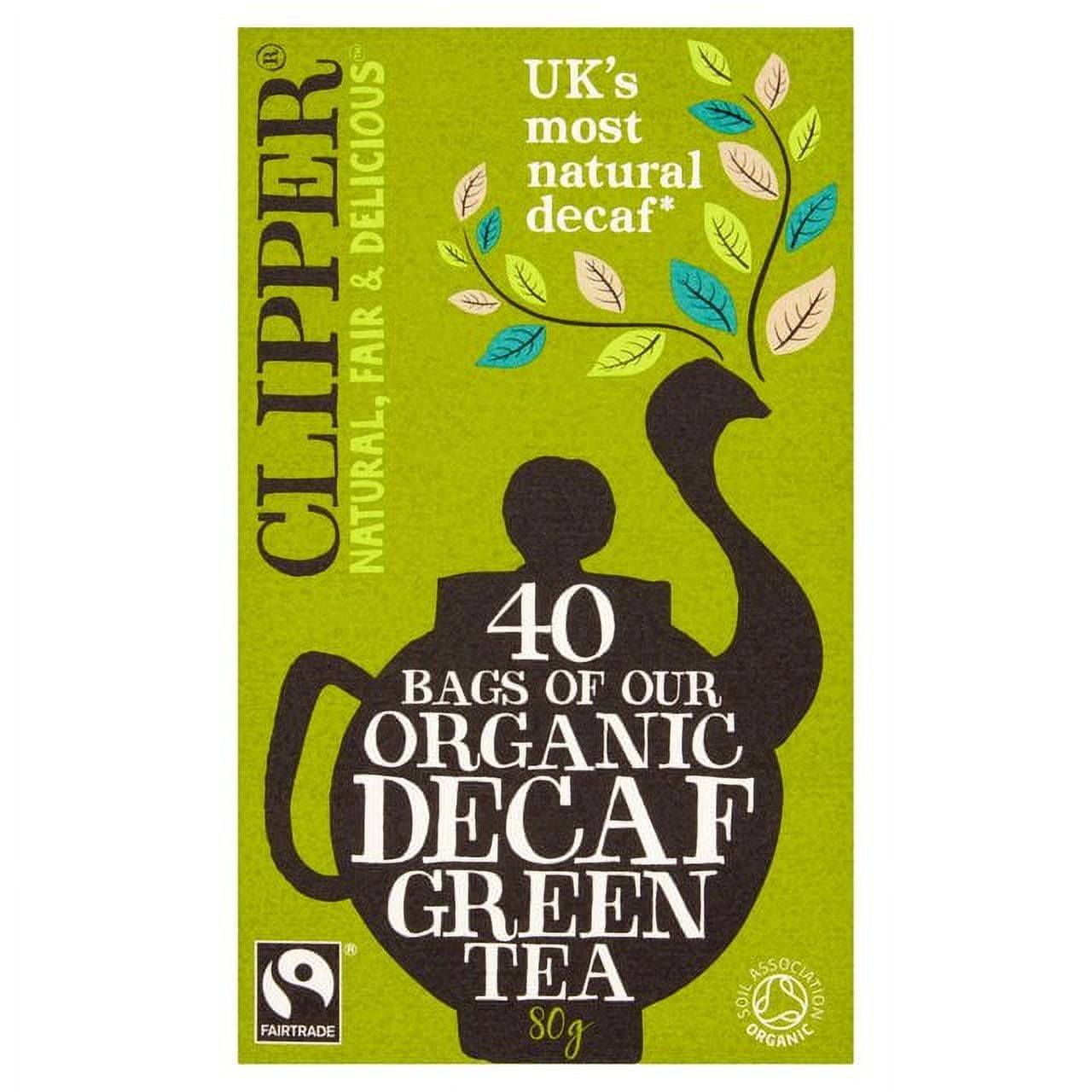Clipper Organic Decaf Green Tea 40 Pack - Office Supply - Walmart ...