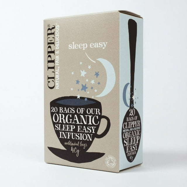 Clipper Organic Sleep Easy Infusion Tea - 20 Unbleached Bags - 40g ...