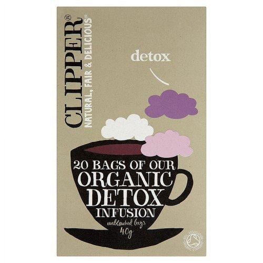 Clipper Teas - Organic Detox Infusion - 20 Bags.-DEL - Walmart.com