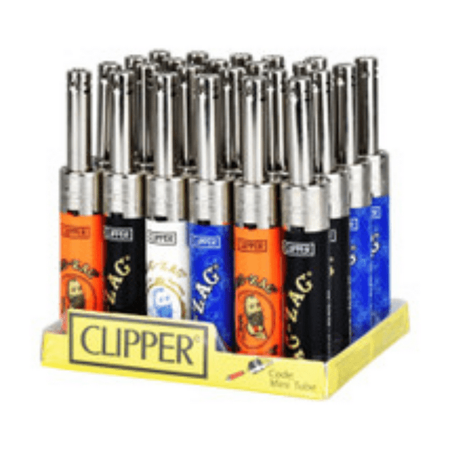 Clipper Zig Zag Safe Clipper Mini Tubes Lighter Refillable Lighters in ...