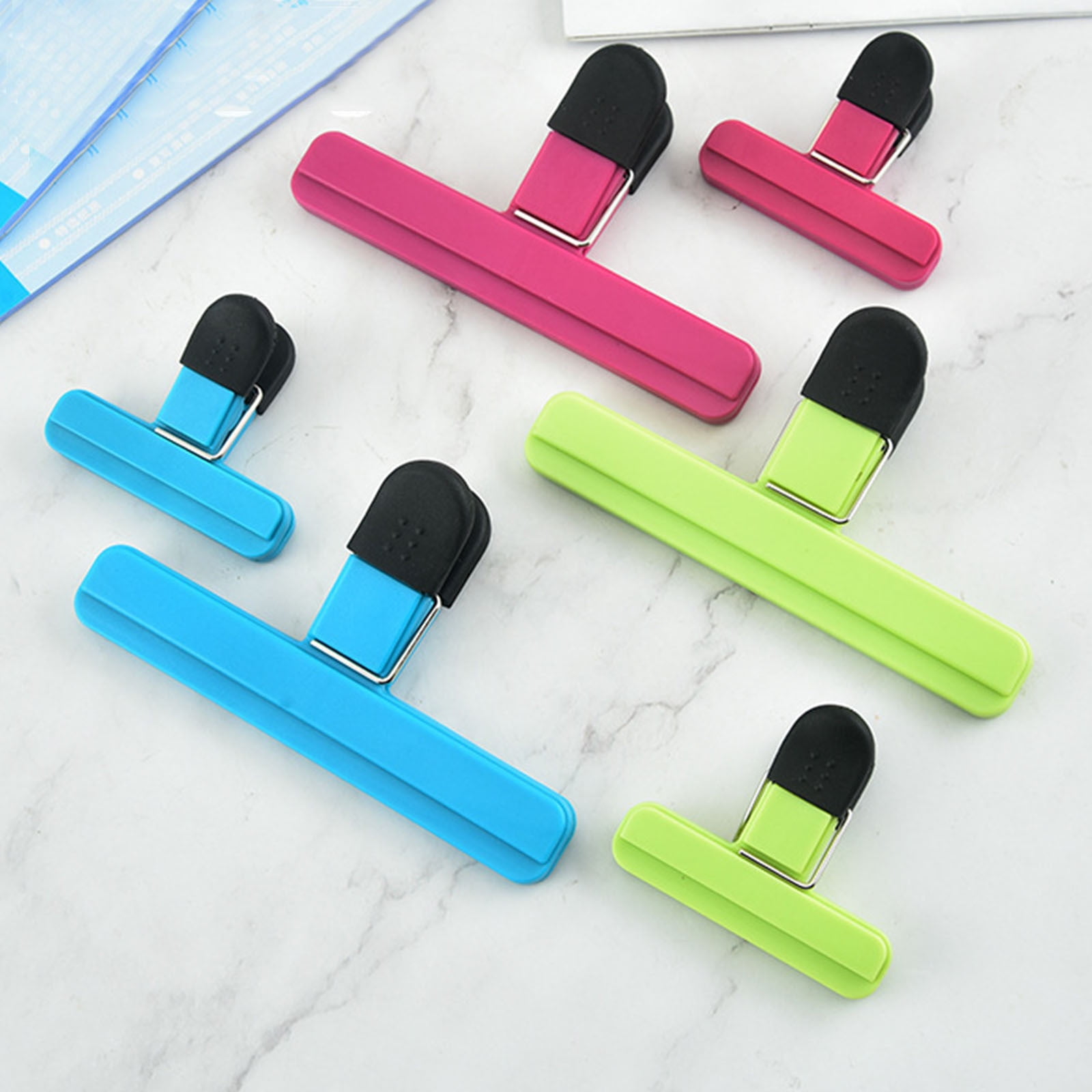 Clips Bag Clips for Snack Food Packages Large Assorted Sizes Food Bag ...