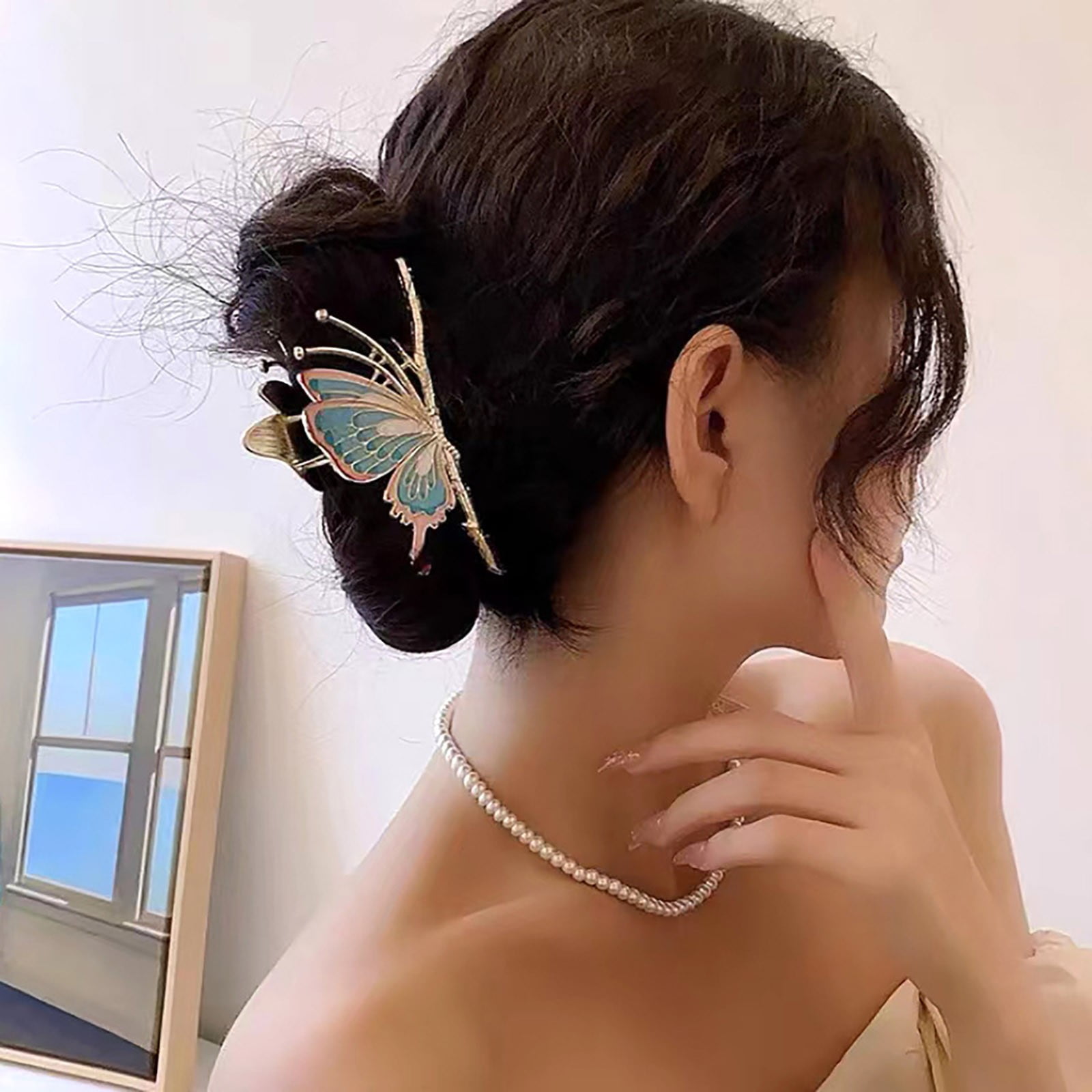 Clips Big Hair Clips for Women Large French Clip Mate Hair Clips Hair ...