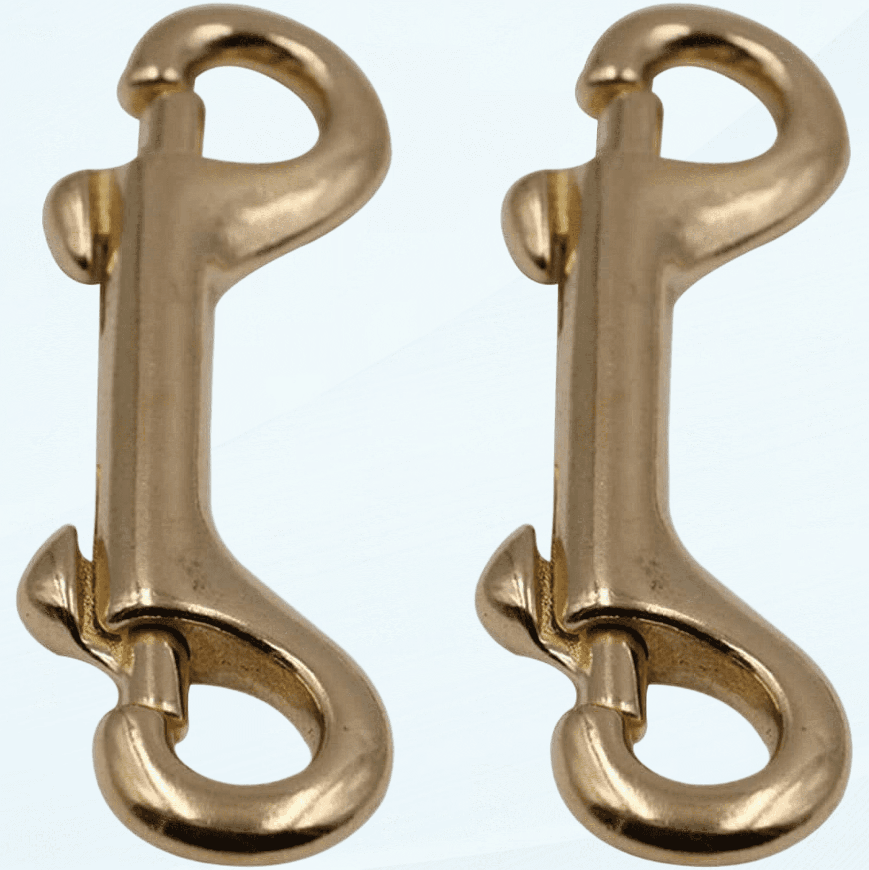 Clips Brass Double Ended Bolt Snap Hook- Trigger Chain Clips Hooks for ...