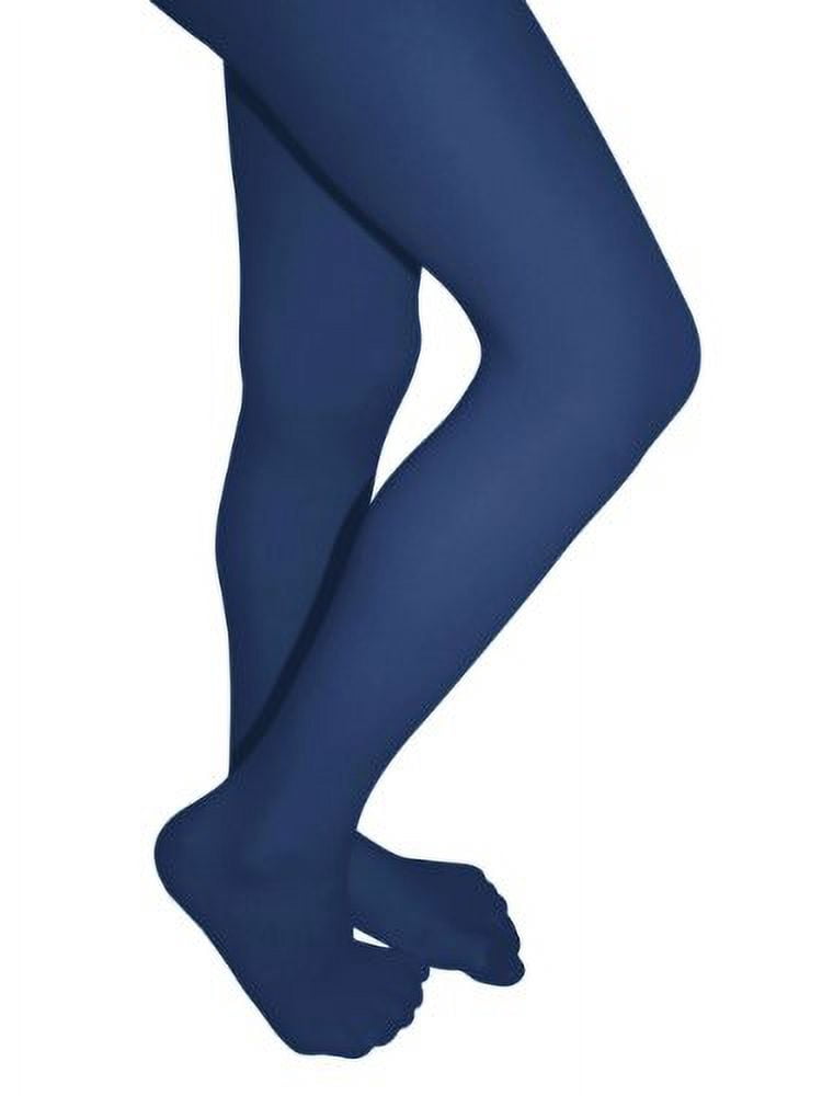 Clips N Grips Girls Microfiber Opaque Colored Tights Fashion - Walmart.com