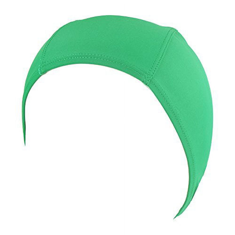 Clips N Grips® Hydrodynamic Non Resistant lycra Swim Cap Bathing Cap ...