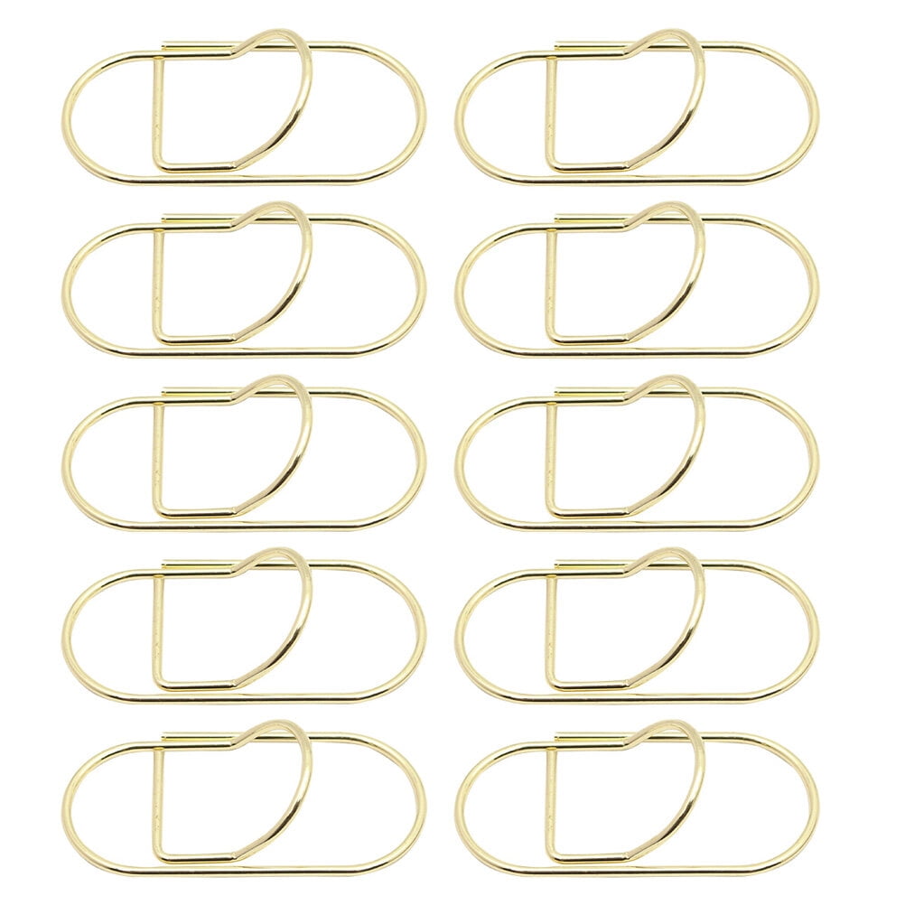 Clips Paper Pencil Clip Pen Metal Holder Notebook Document Portable ...