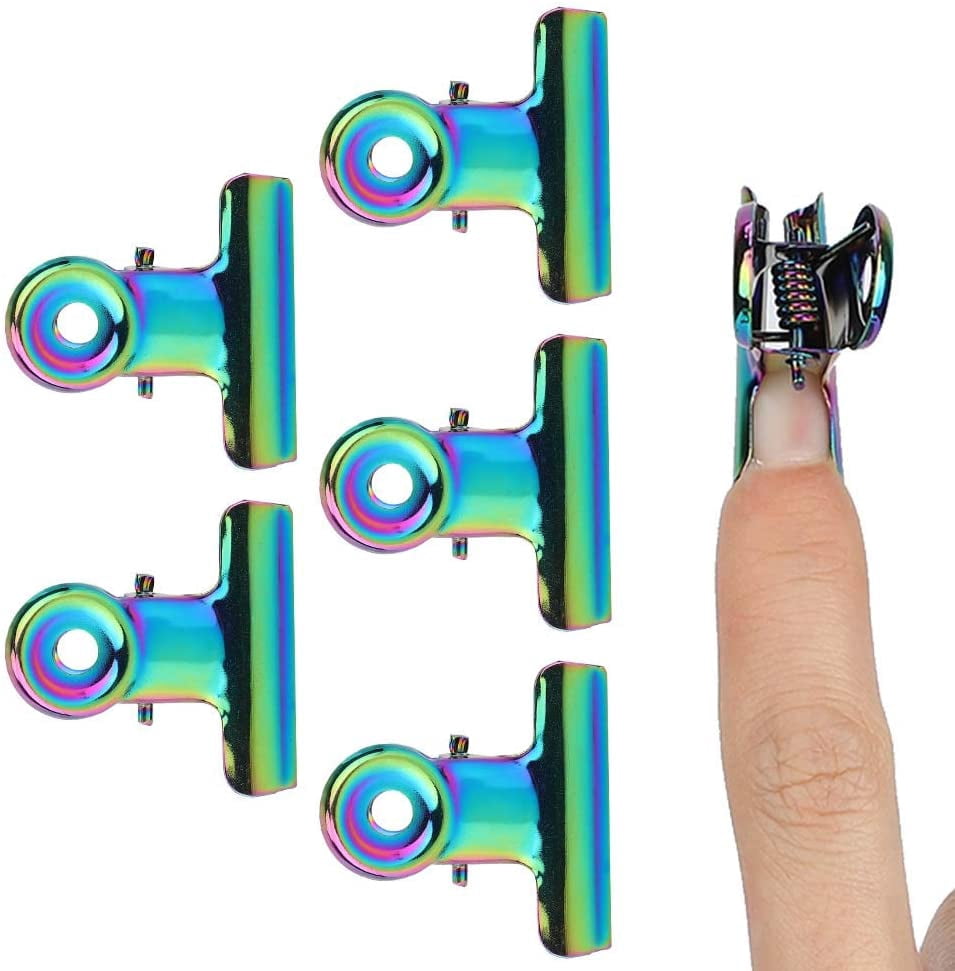 Clips, Stainless Steel Nail Extension Clips, Thin Nails Nail for Long ...
