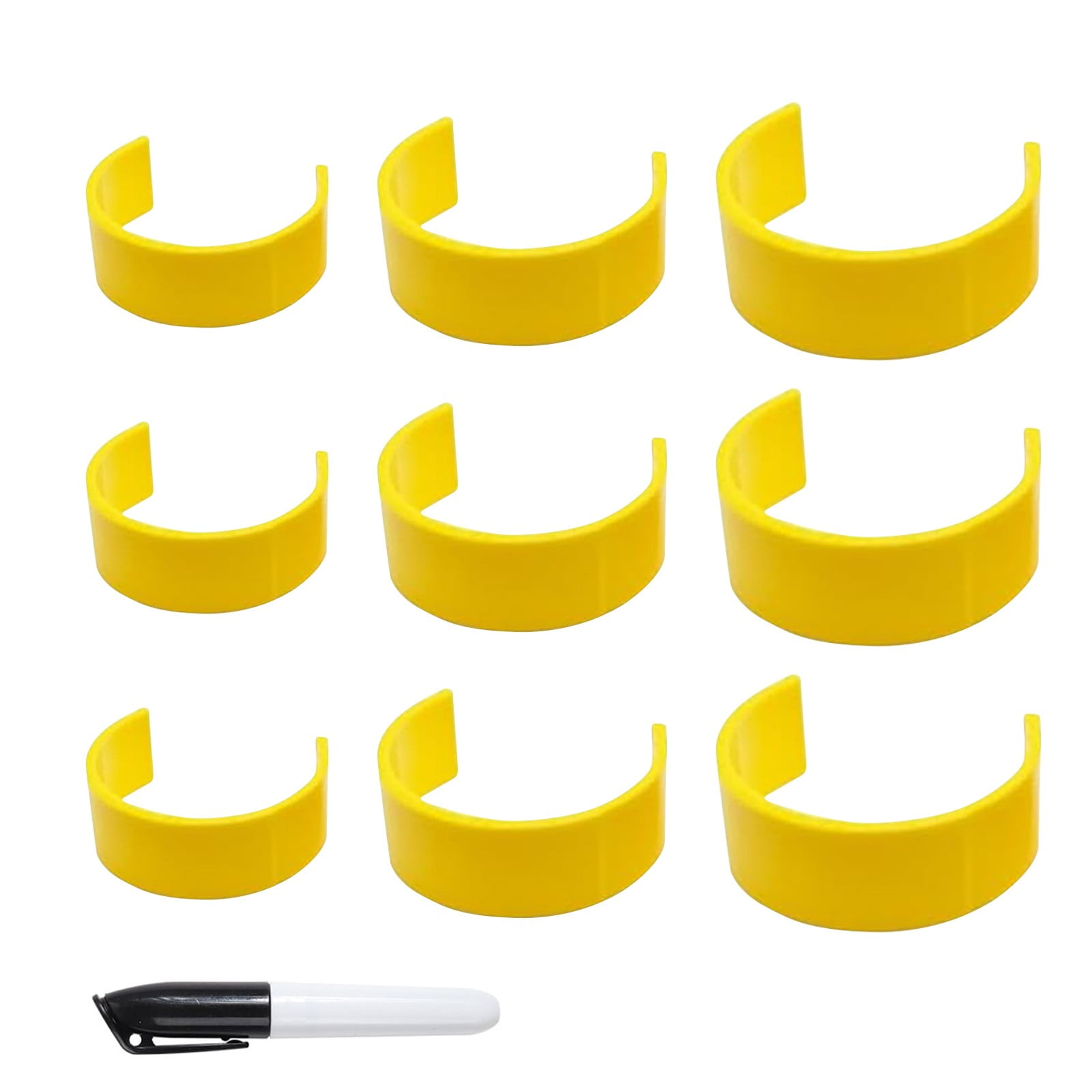 Clips for Pill Bottles, Medicine Bottle Label Clips for Easy Medication ...