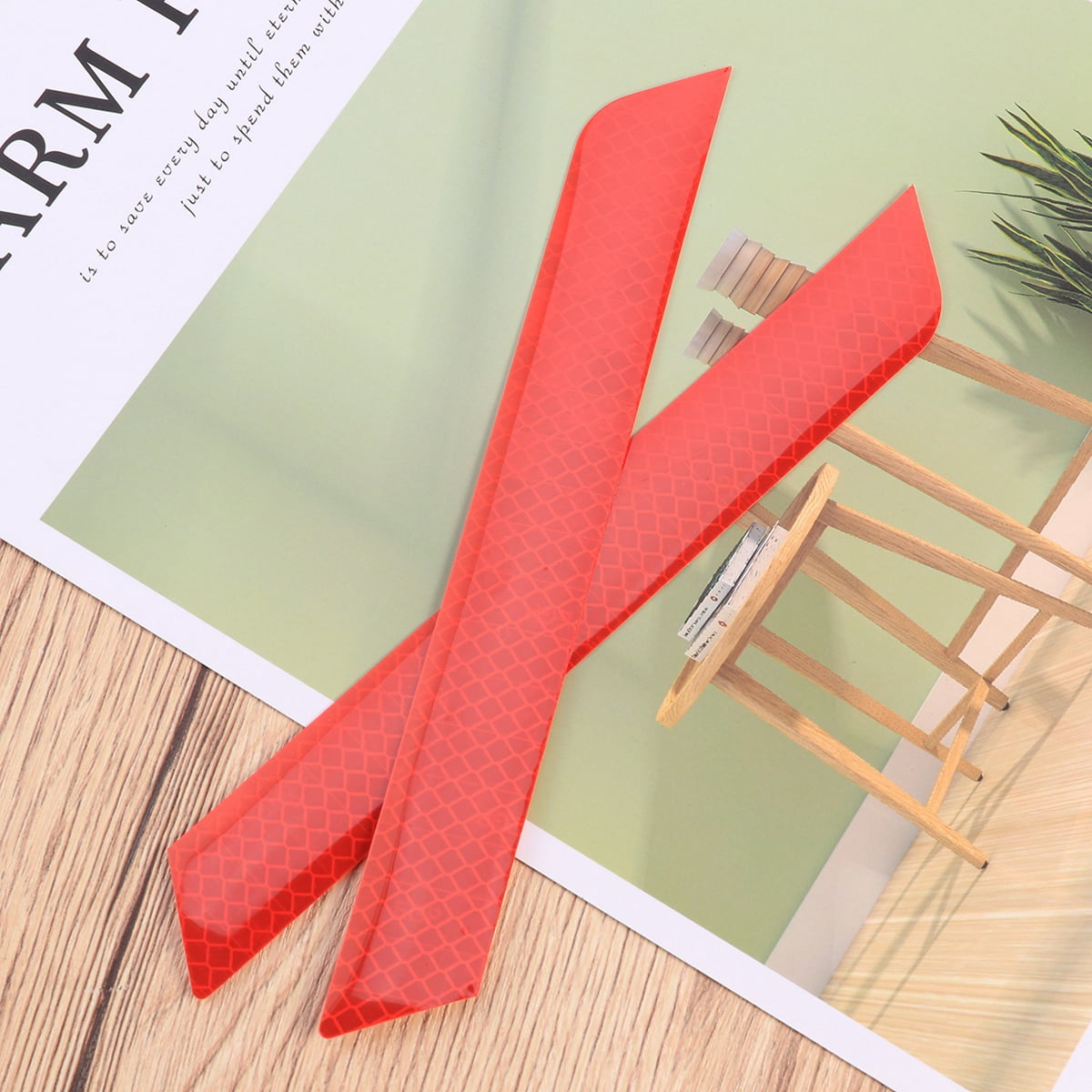 Clispeed Safety Bumper Sticker PVC Red Car Owners Vehicle Exterior ...