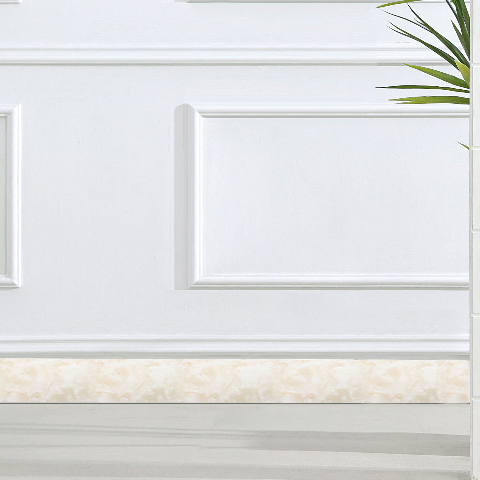 Clispeed 1 Roll of Marble Wallpaper Border Peel and Stick Molding Trim ...