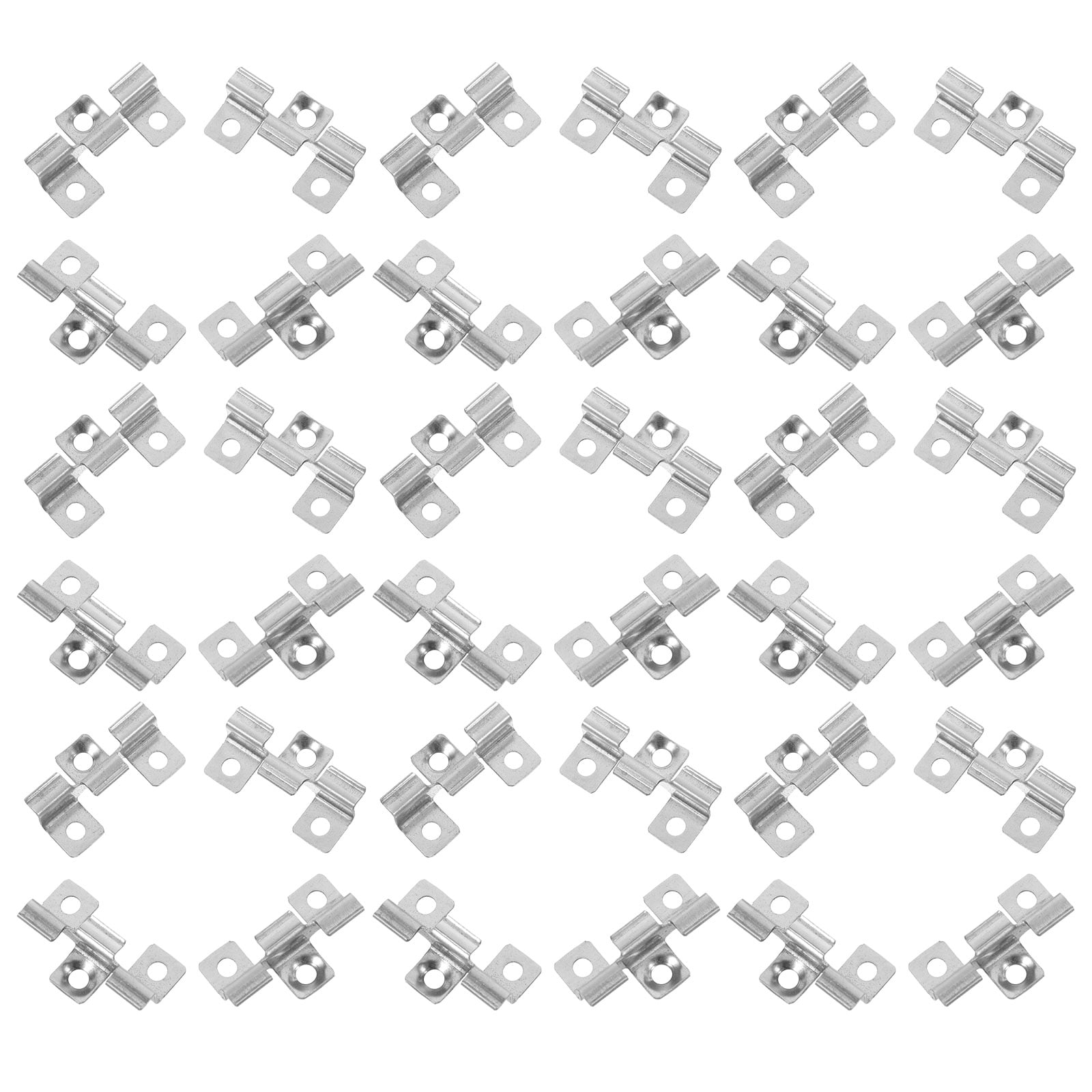 Clispeed 100Pcs Small Steel Deck Board Fasteners with Hidden Design for ...