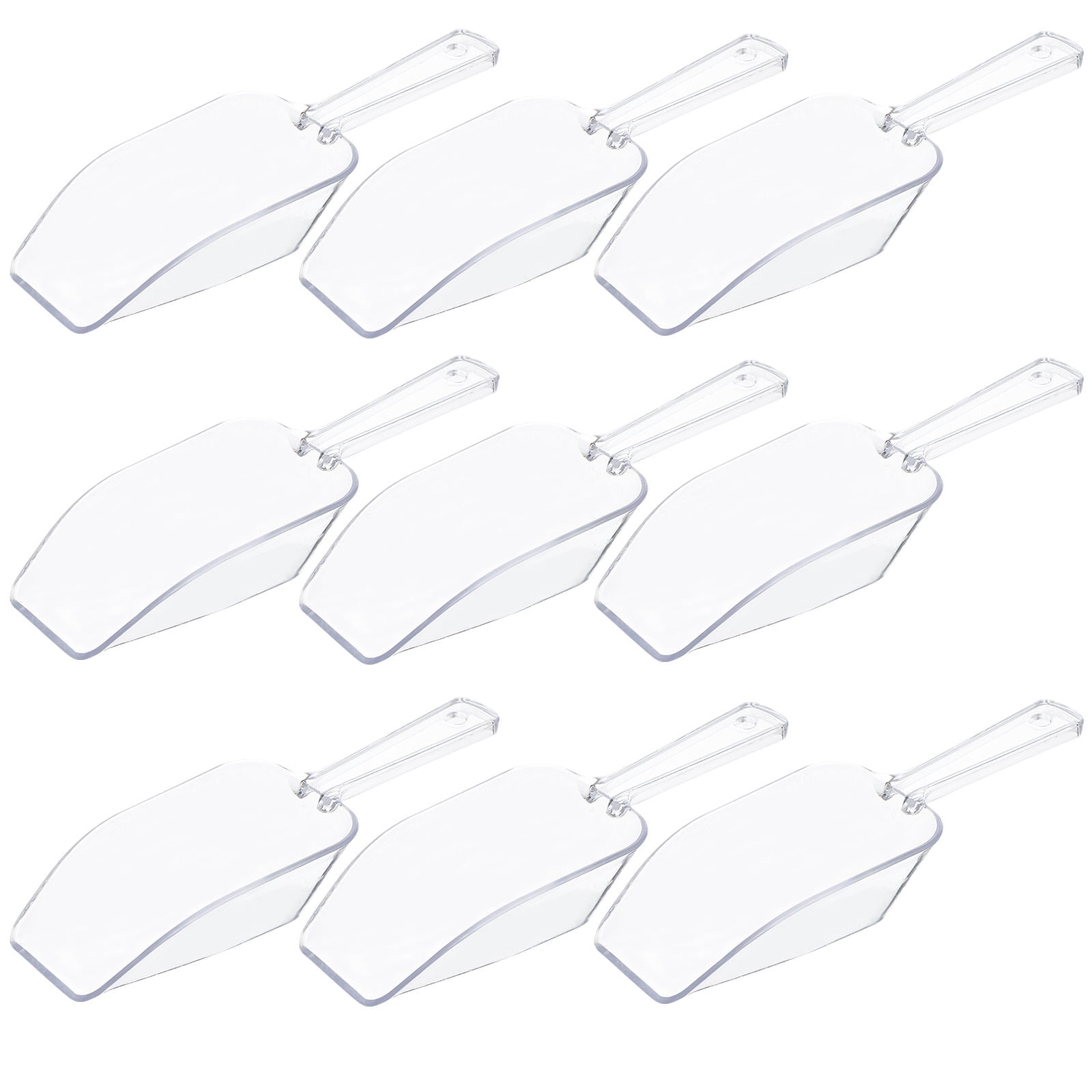 Clispeed 10PCS Laundry Powder Measuring Scoop Transparent Kitchen ...