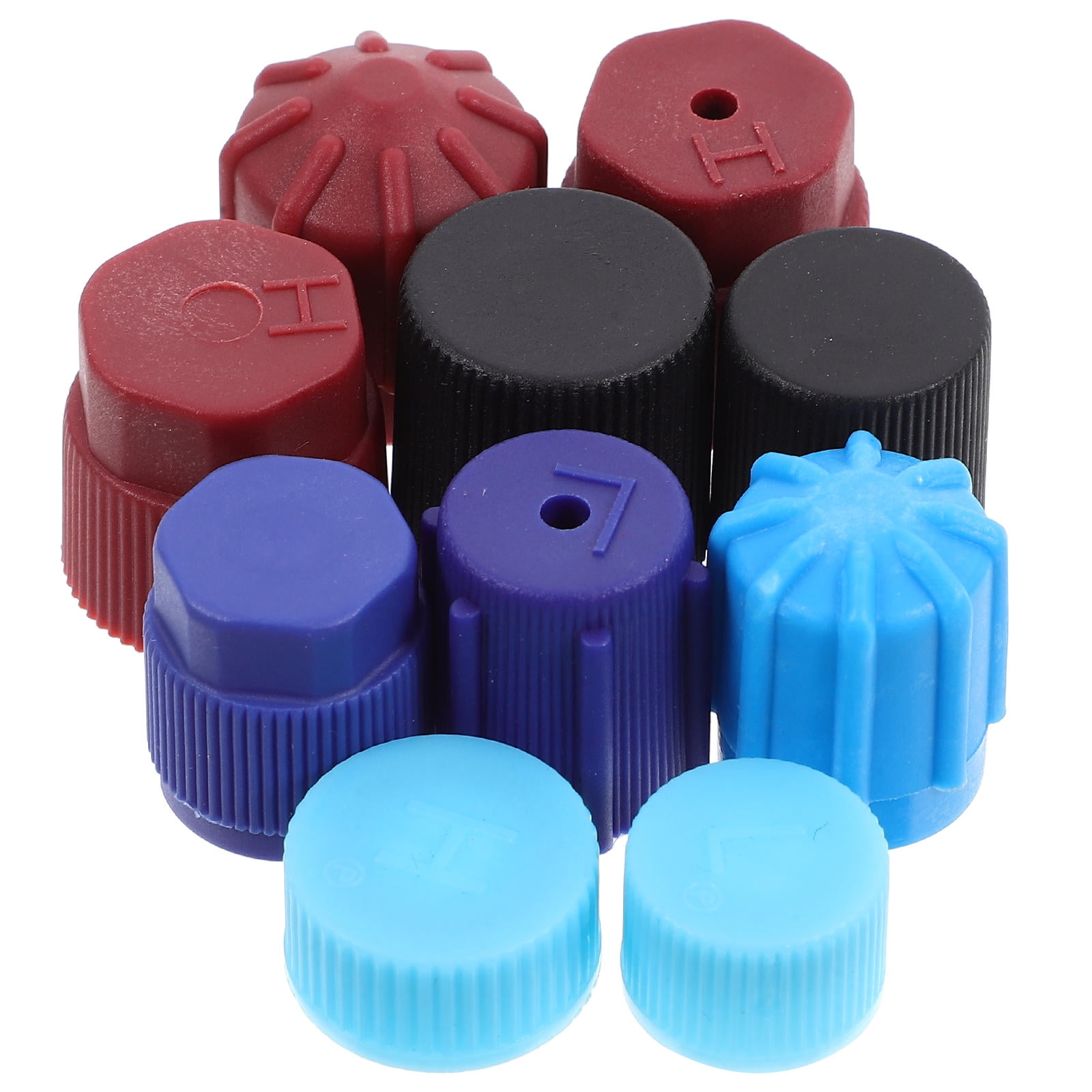 Clispeed 10Pcs Automotive Charging Port Caps Plastic Air Conditioner ...