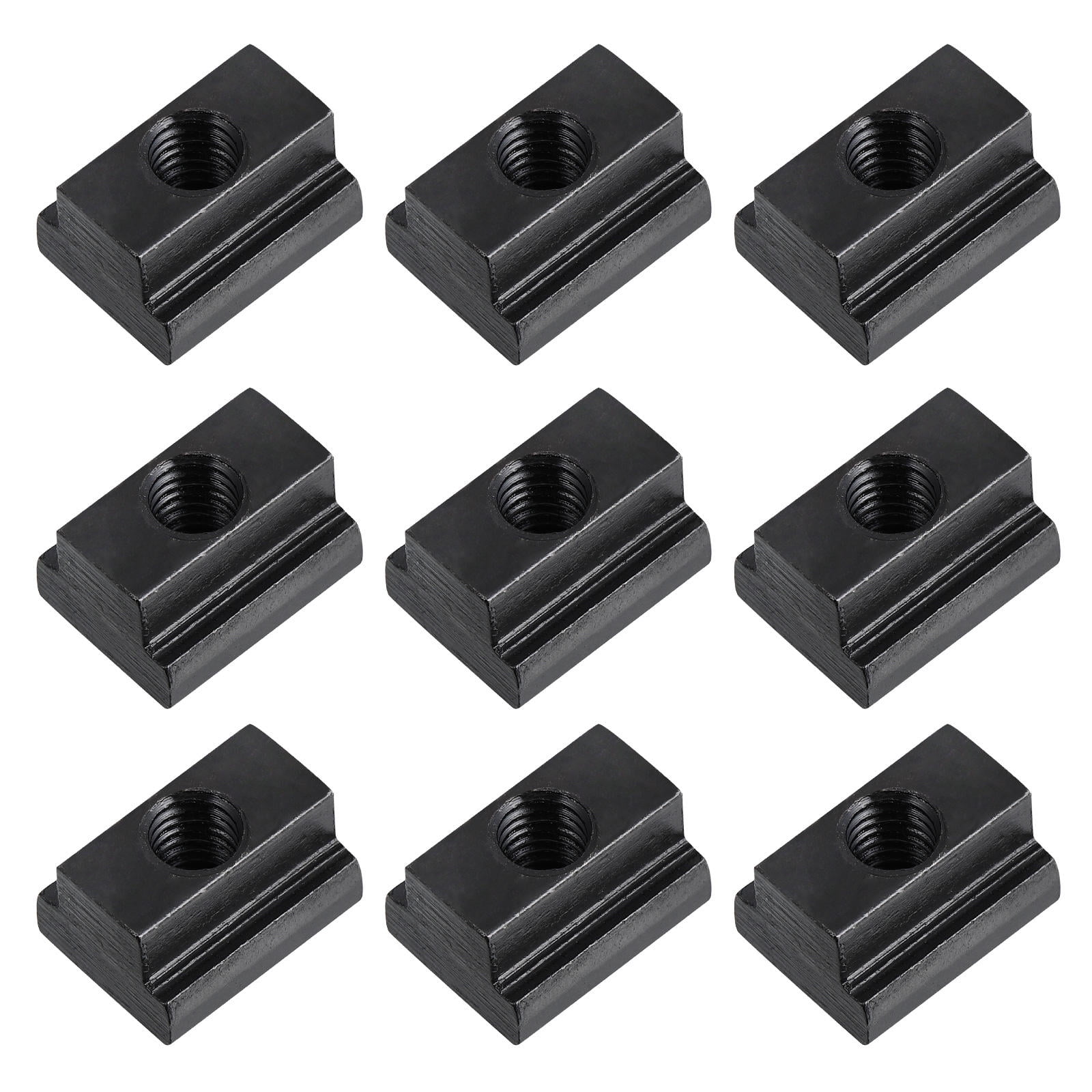 Clispeed 10Pcs M8 Steel T Slot Nuts Sliding Nut Block for Industrial ...