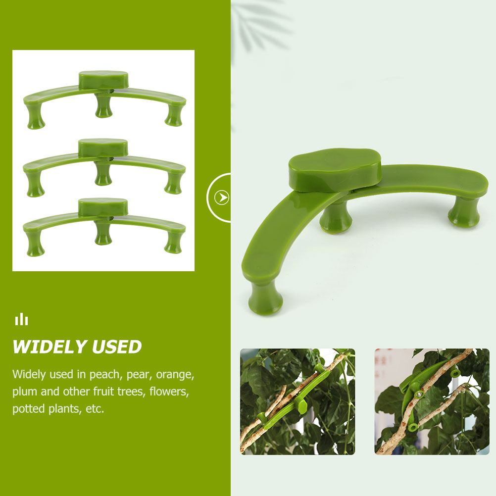 Clispeed 10pcs Adjustable Plant Branches Bender Fixator Garden Reusable ...
