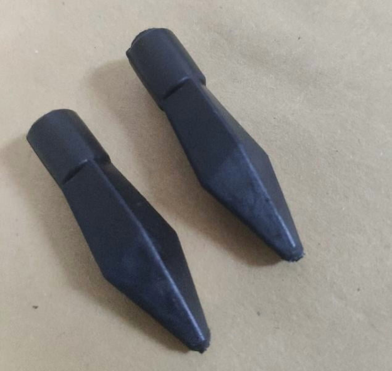 Clispeed 10pcs Small Game Broadheads With Rubber Arrow Tips Safety ...