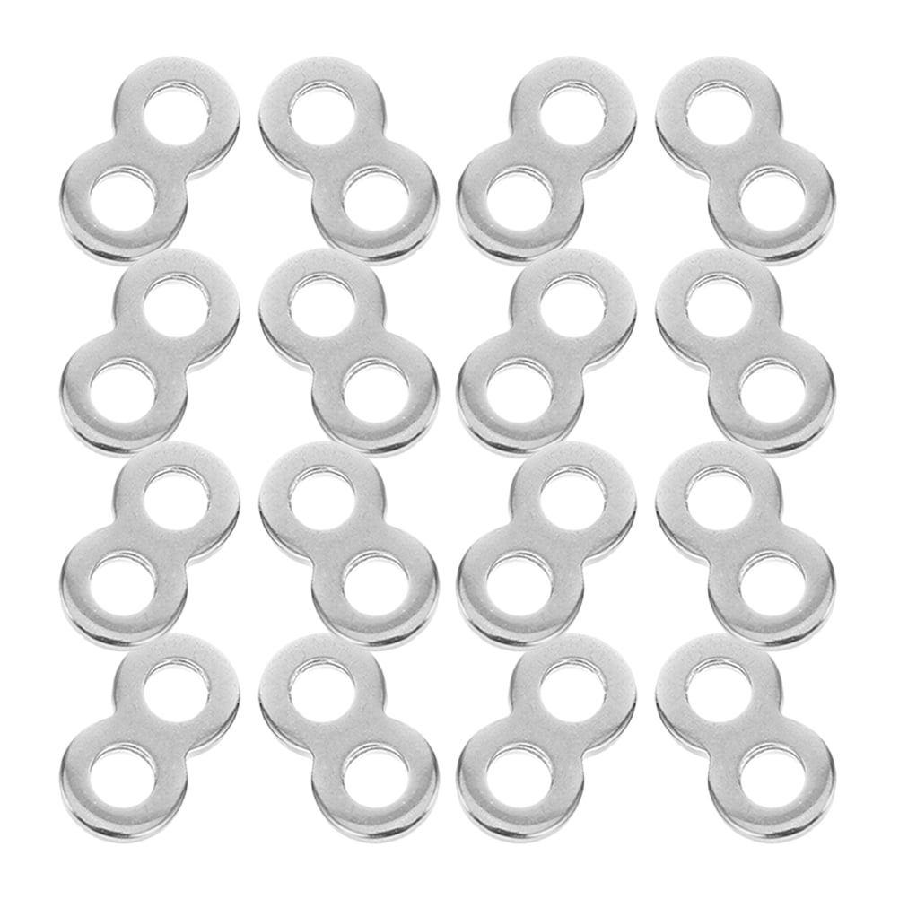 Clispeed 120pcs Desktop Fastener Connector 8 Shaped Connector Buckles ...