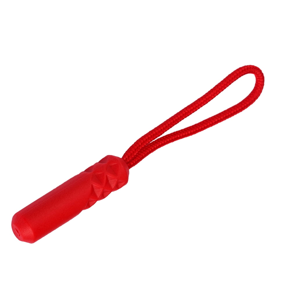 Clispeed 20Pcs Red Polyester and Plastic Zipper Pull Rope for Travel ...