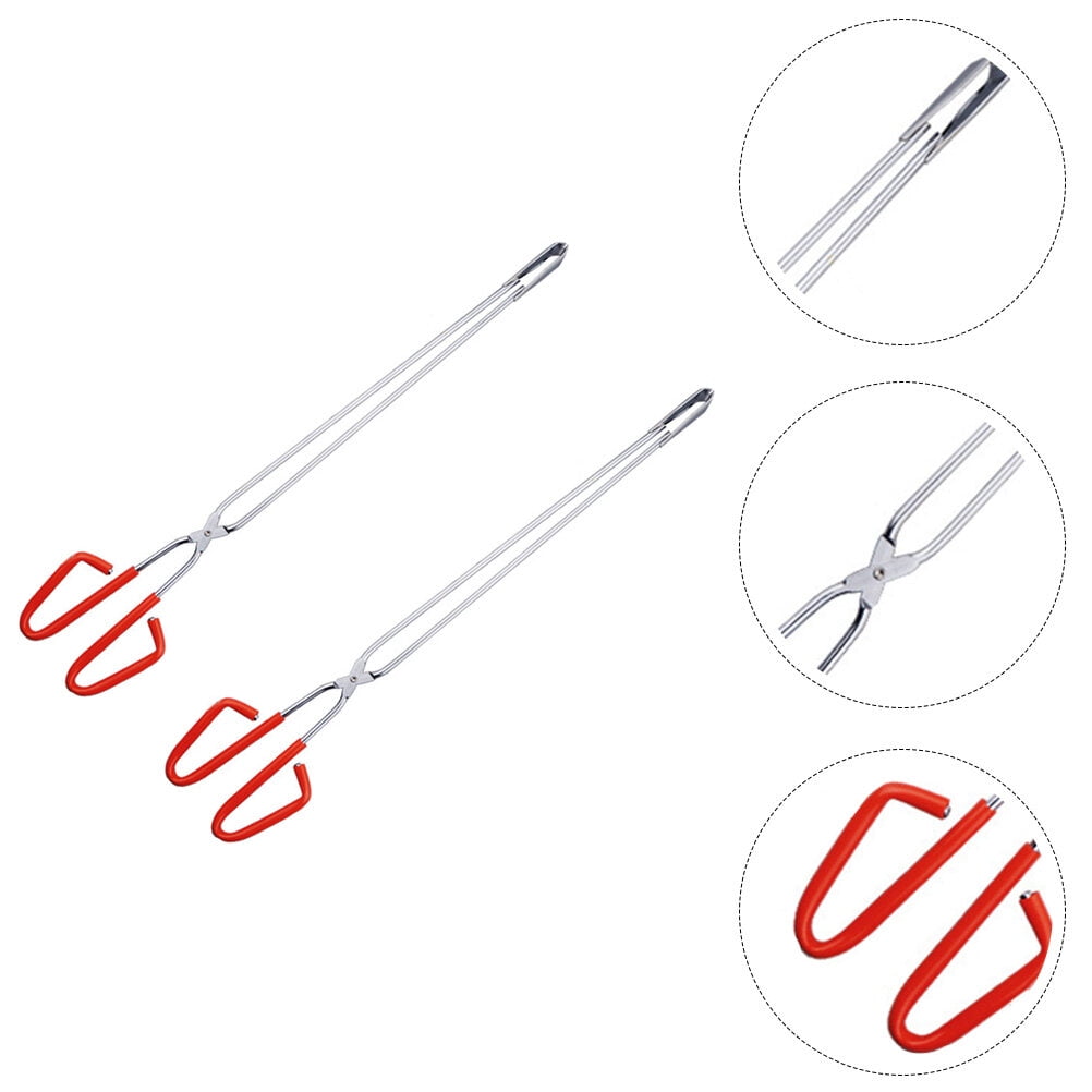 Clispeed 2Pack Stainless Steel Trash Grabber Tool Trash Pliers for ...
