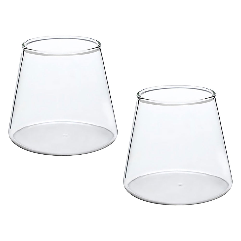 Clispeed 2pcs Transparent Ice Cream Cup Juice Storage Containers ...