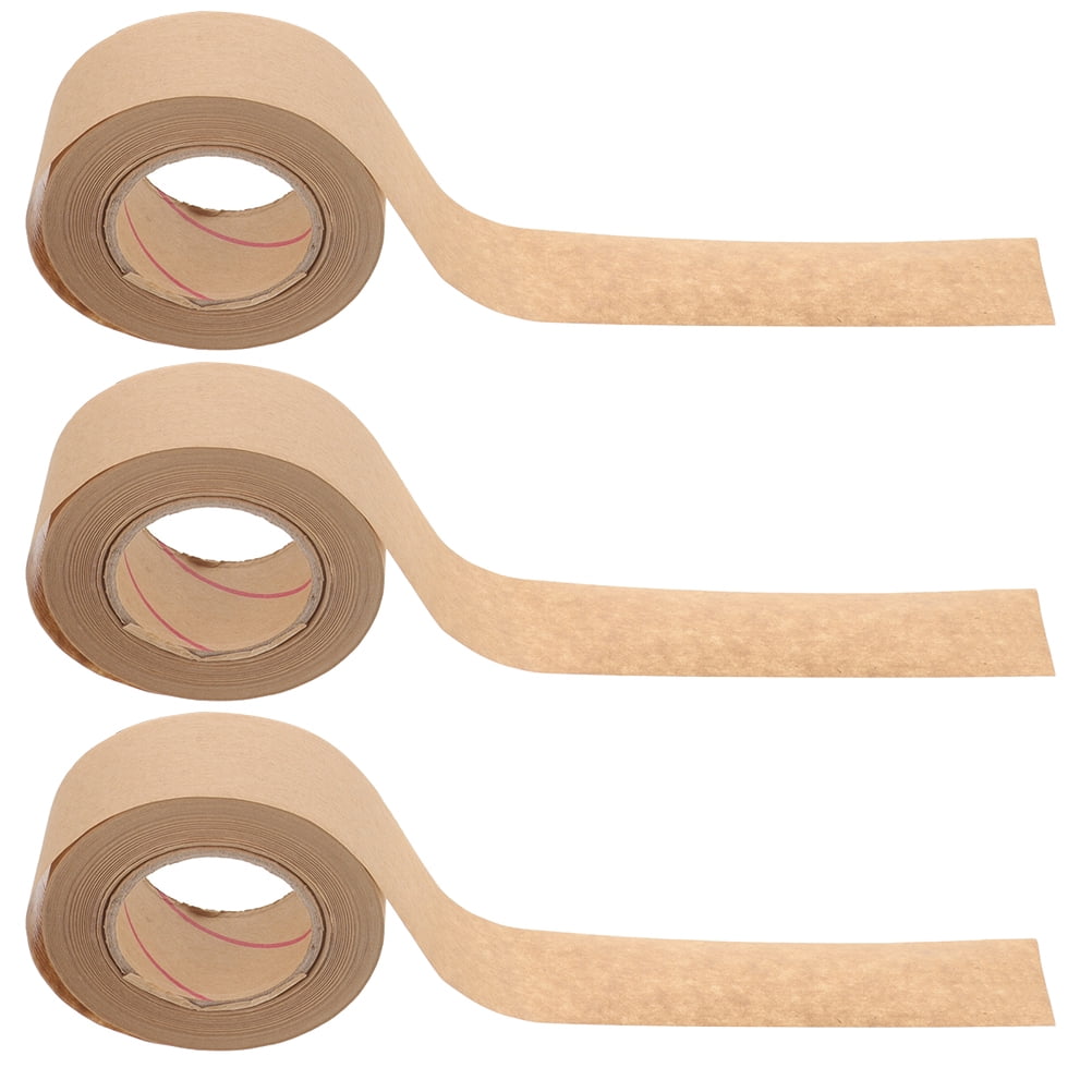 Clispeed 3 Rolls of Picture Framing Tape Water Activated Backing Tape ...