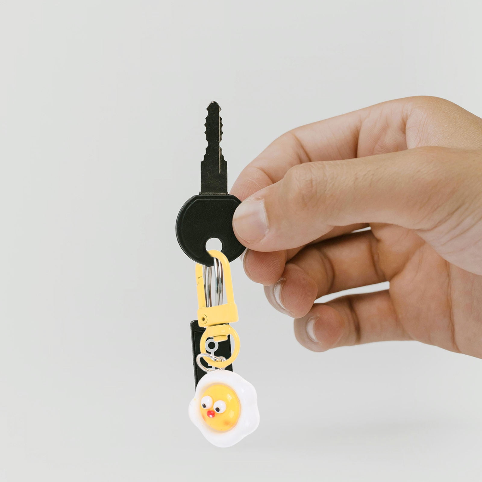 Clispeed 3pcs Bread Keychain Quirky Design Multi Resin Portable For ...