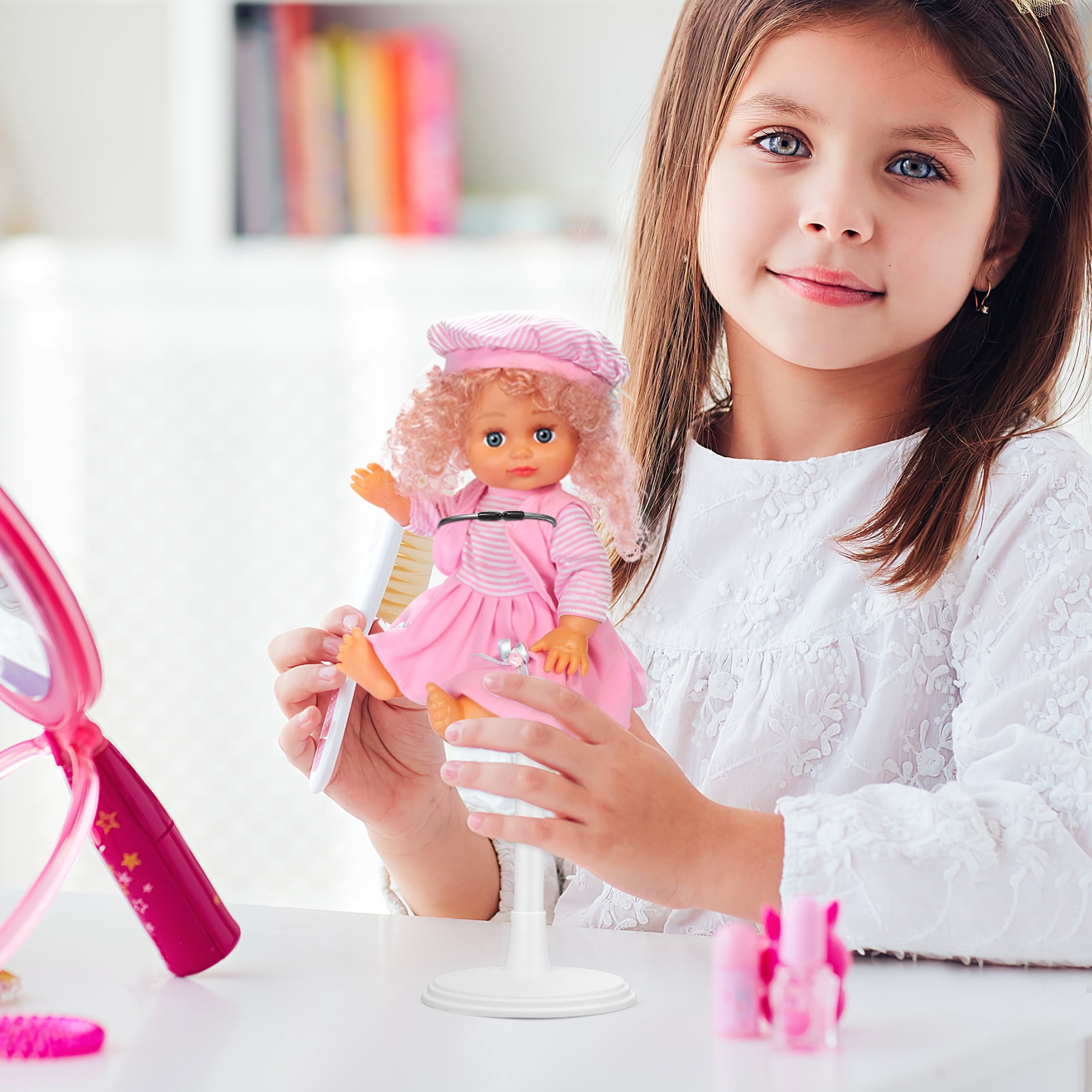 Clispeed 4 Pcs Doll Display Stands Support for Action Figures Vertical ...