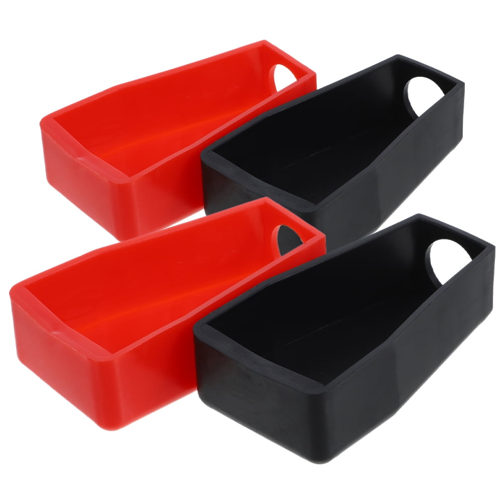 Clispeed 4pcs Battery Insulator Enclosure Black and Red with Water ...