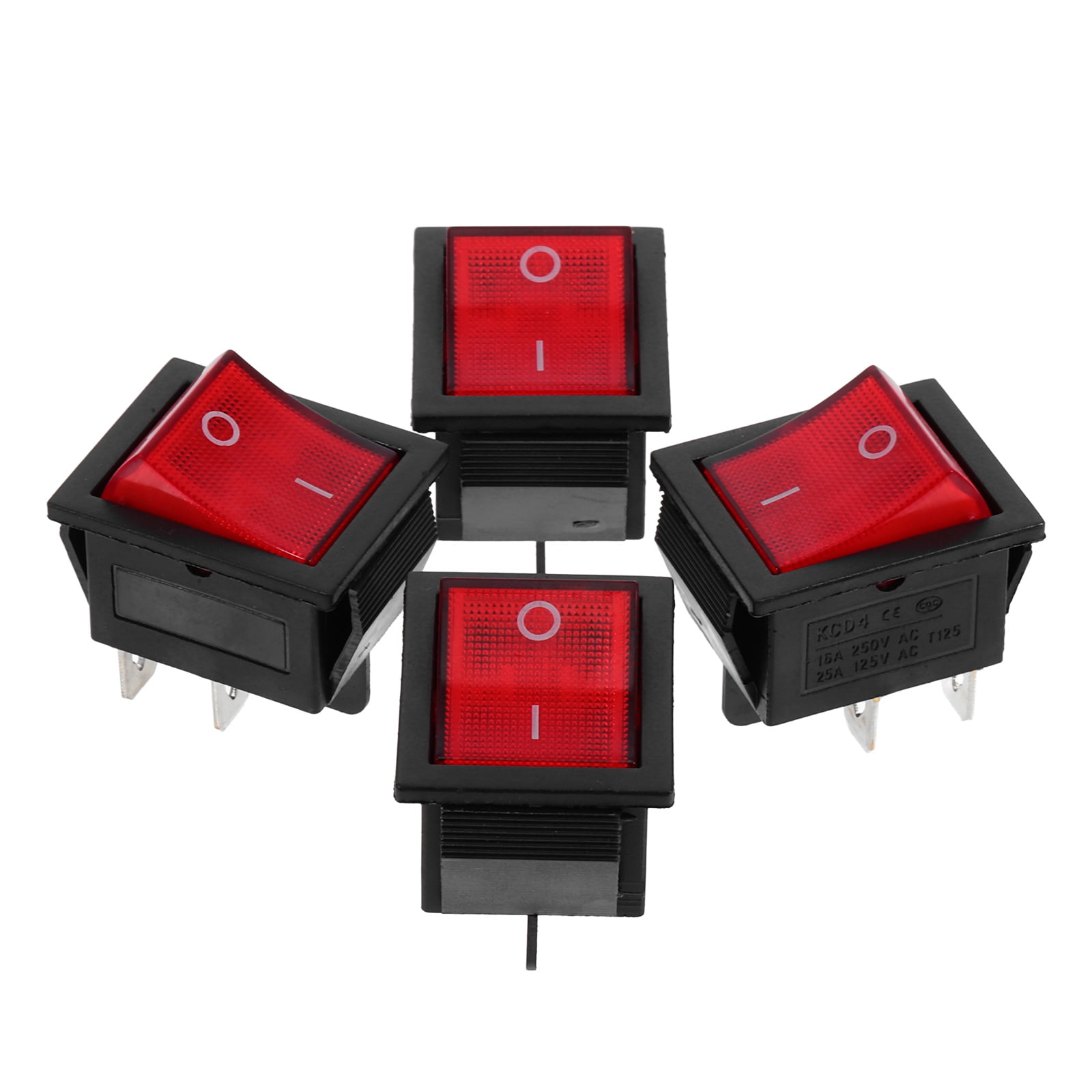 Clispeed 4pcs Engine Control Switch Replacement Generator Switch For ...