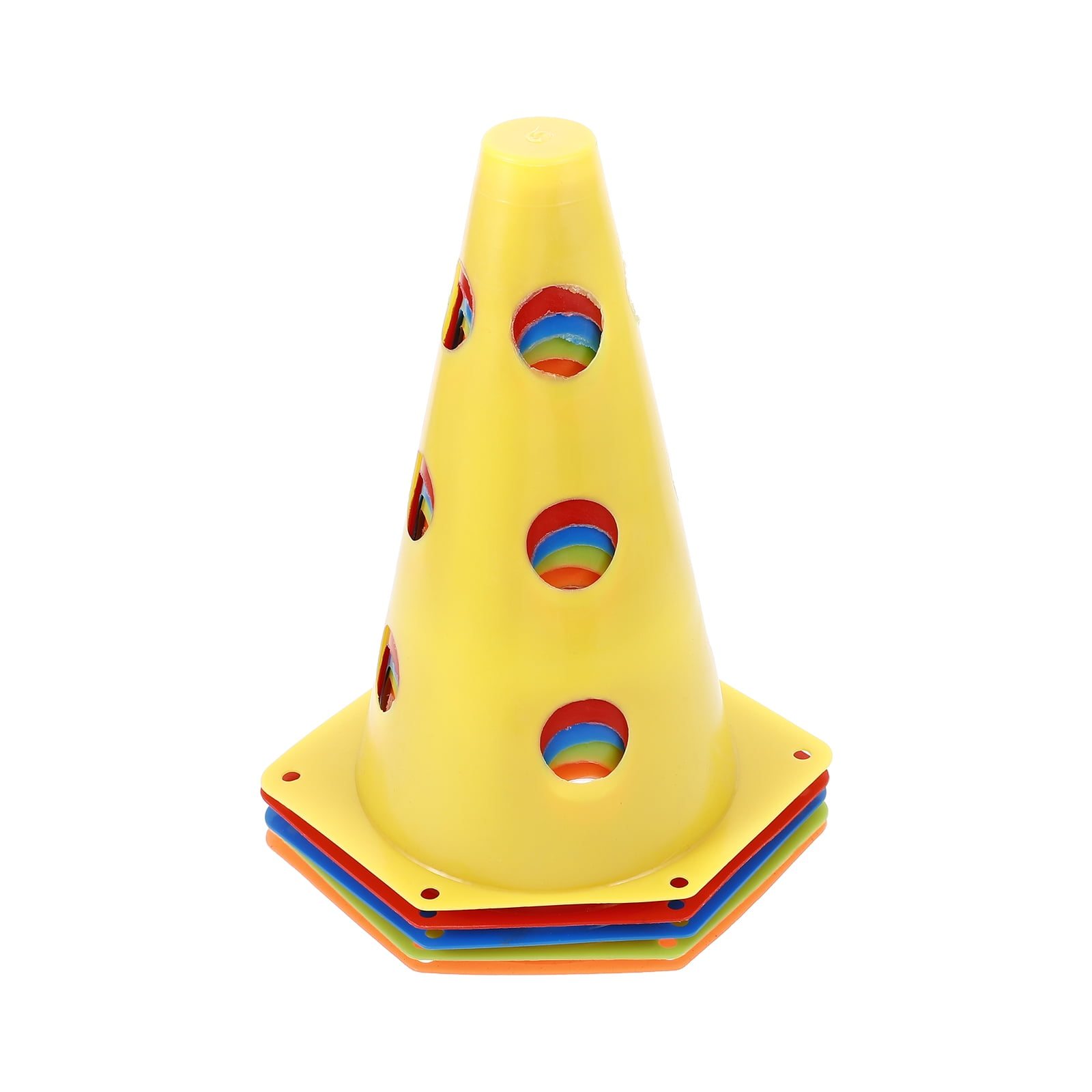 Clispeed Sturdy Plastic Soccer Cones for Windproof Agility and Speed ...