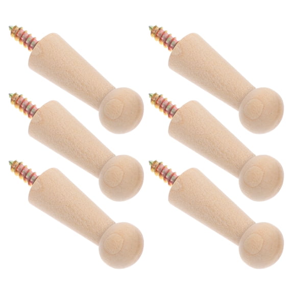 Wood Hooks Pegs