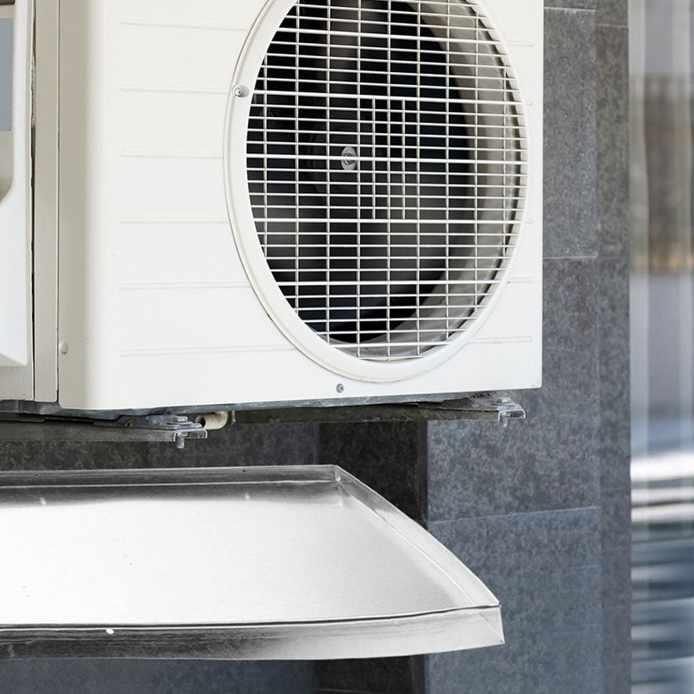 Clispeed Air Conditioner Outdoor Unit Tray Stainless Steel Leak ...