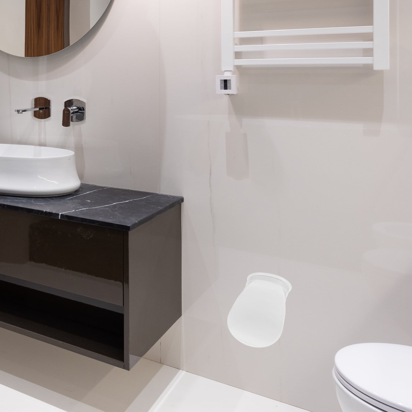 Clispeed Bathroom Foot Rest Stool Aid Wall-mounted Non-Slip Foot ...