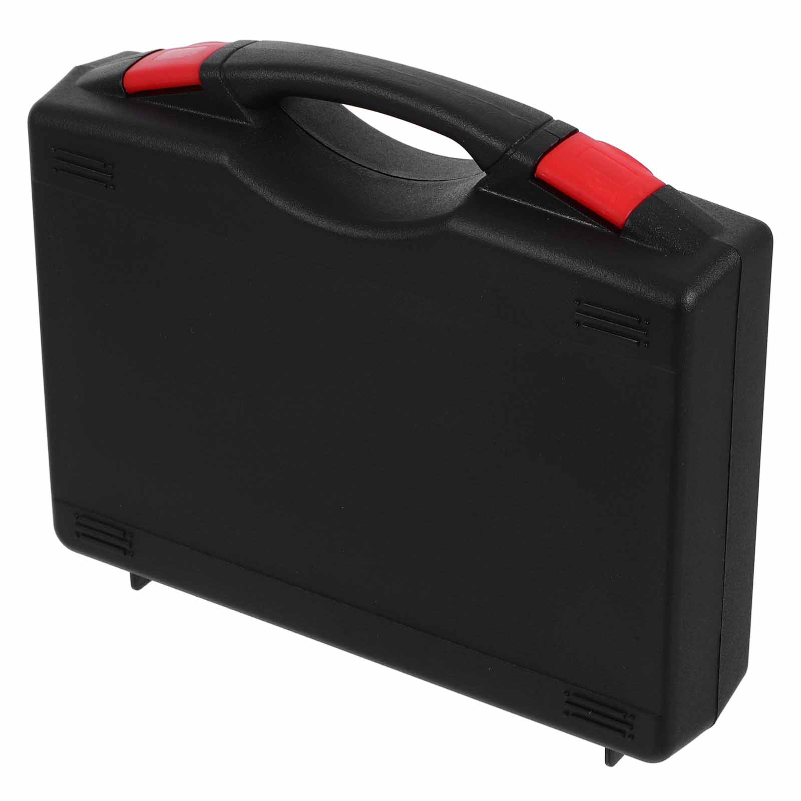 Clispeed Black Plastic Tool Box Organizer with Removable Compartments ...