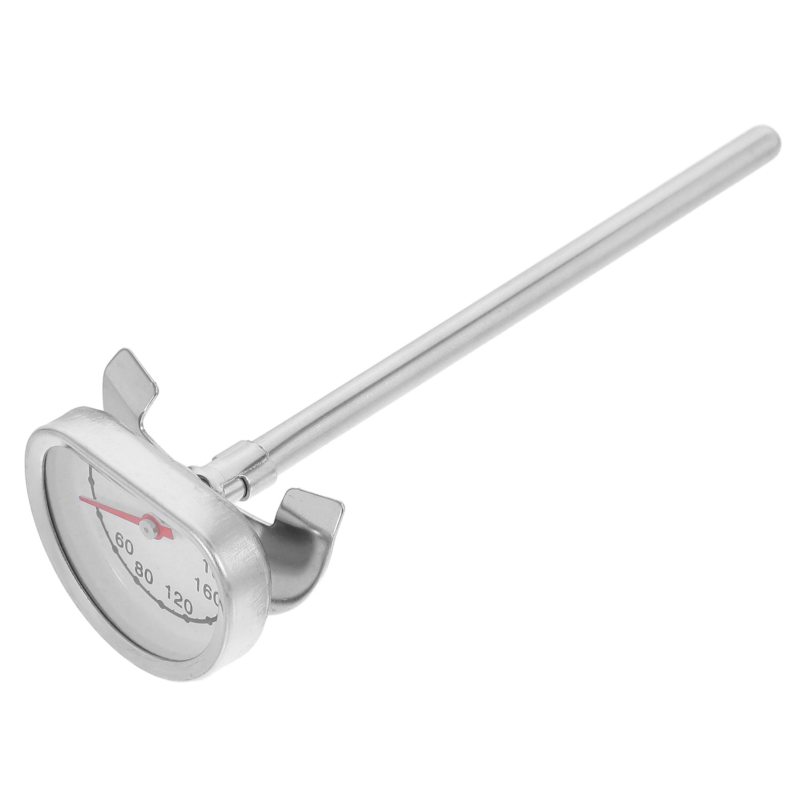 Clispeed Frying Thermometer for Oil with Temperature Measurement Silver ...