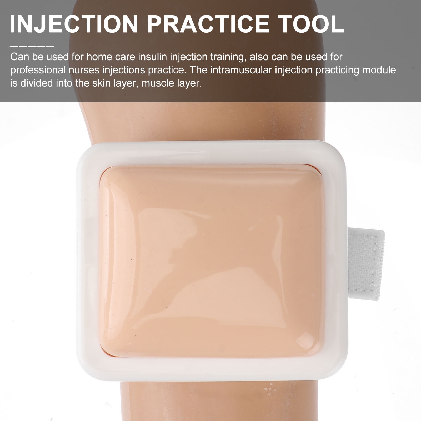 Clispeed Plastic Injection Pad for Intramuscular Injection Training for ...