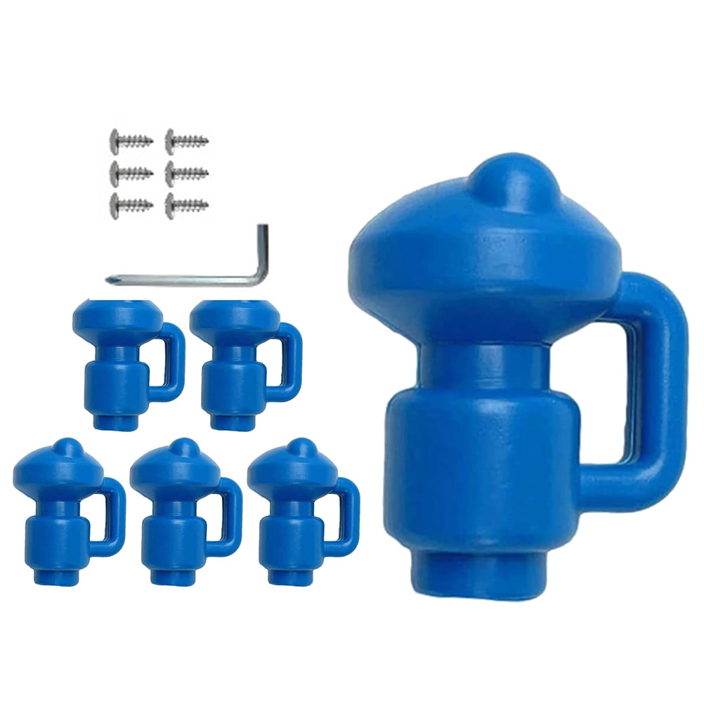 Clispeed 1Set Professional Blue Trampoline Rod Protectors for Secure ...