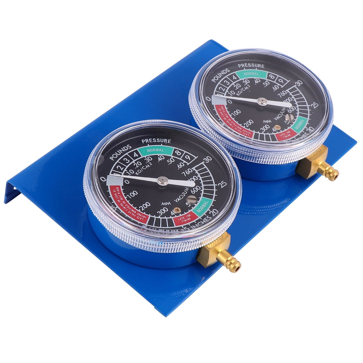 Clispeed Motorcycle Vacuum Gauge for 2 Cylinder Balancing and with ...