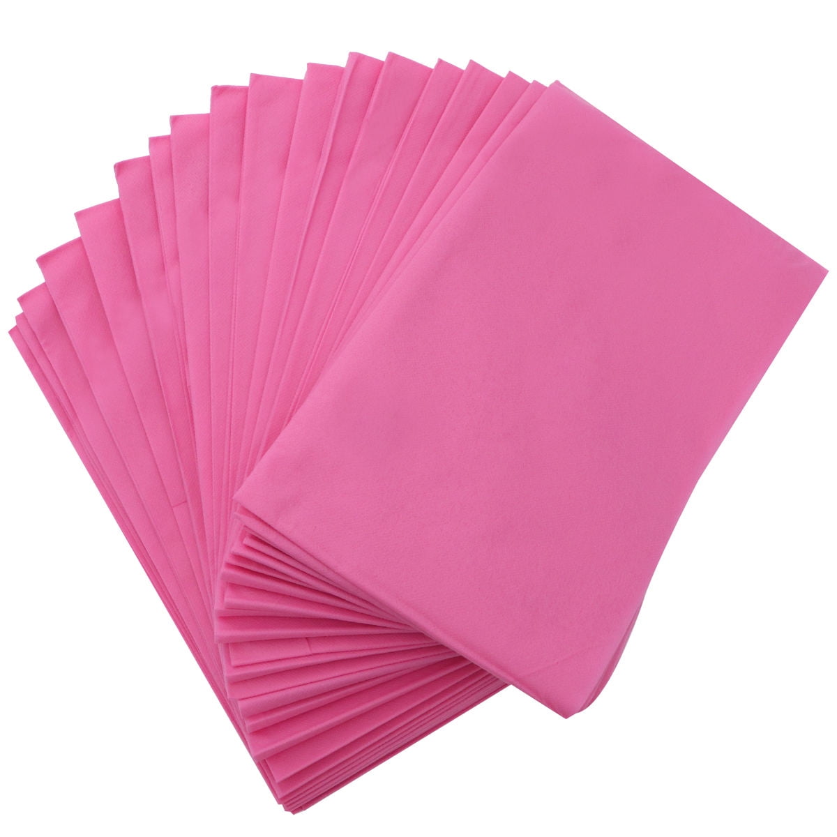Clispeed 10Pcs Pink Disposable Bed Sheet Non Woven Fabric Soft Travel ...