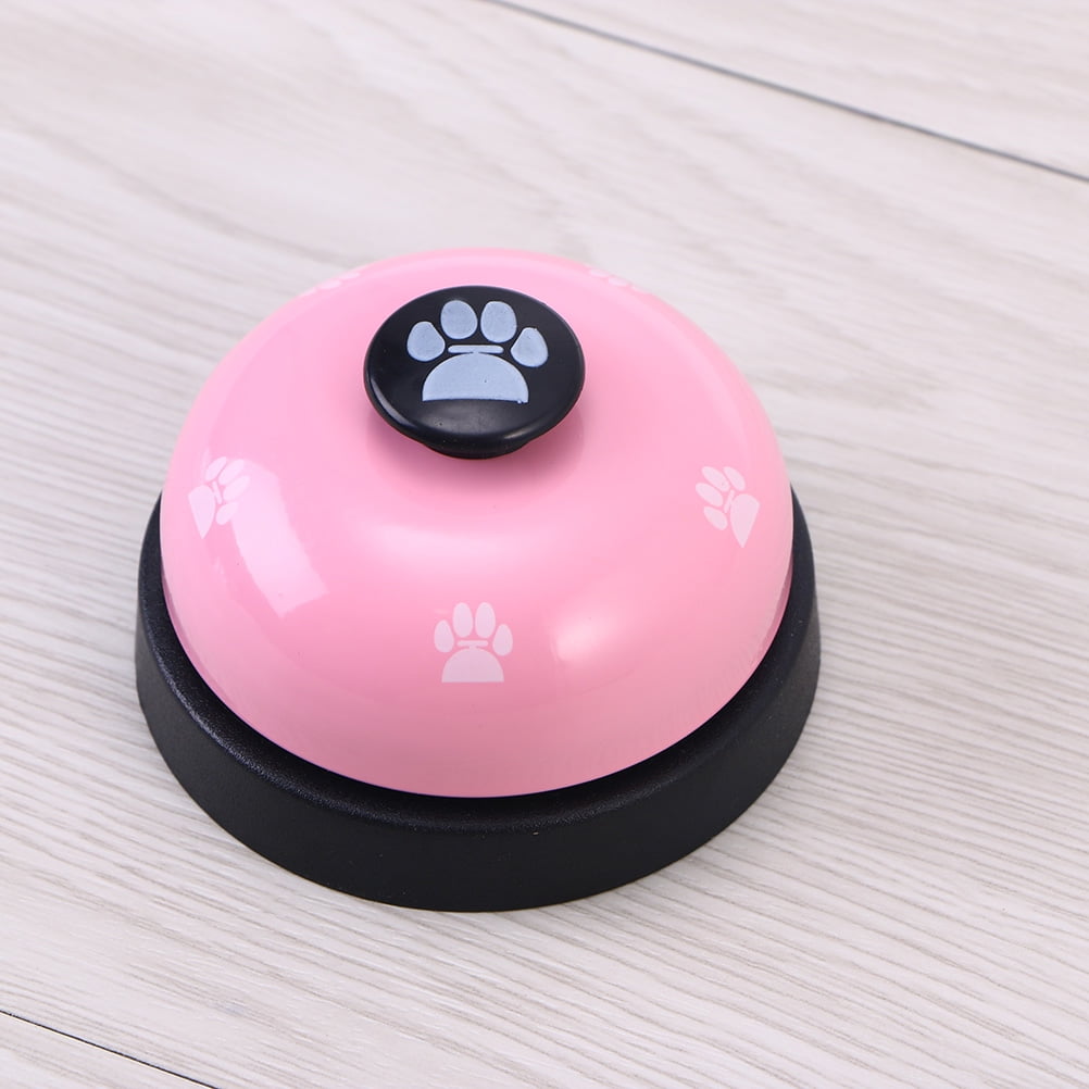 Clispeed Puppy Bell For Potty Training Dog Doorbells Pet Training Pink ...